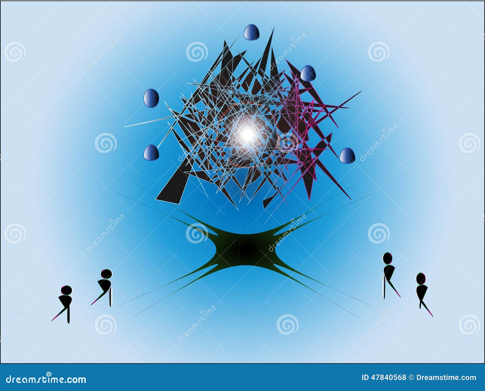 Lead technology stock vector. Illustration of technology - 47840568