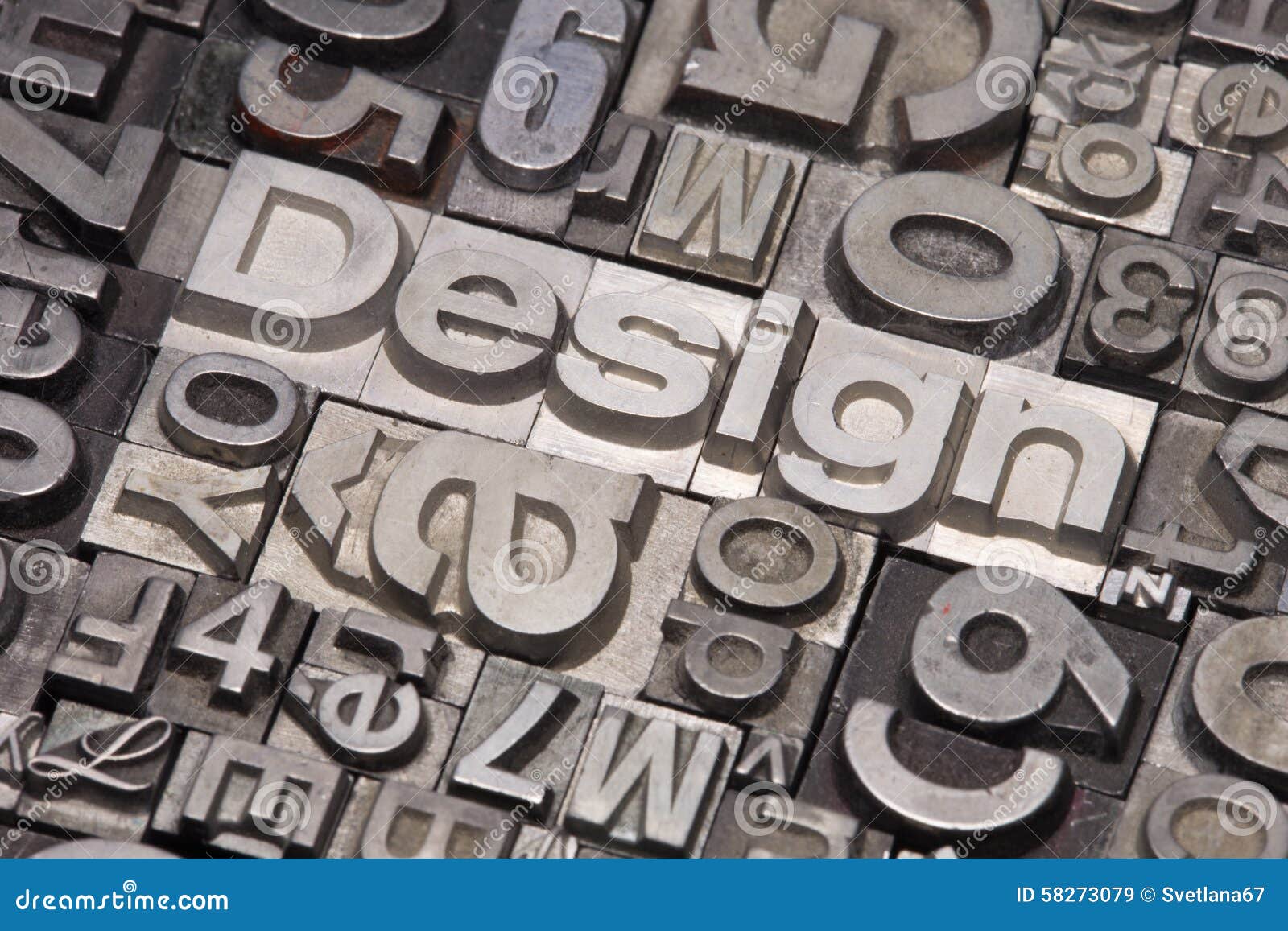 Lead type letters stock image. Image of print, lead, font - 58273079
