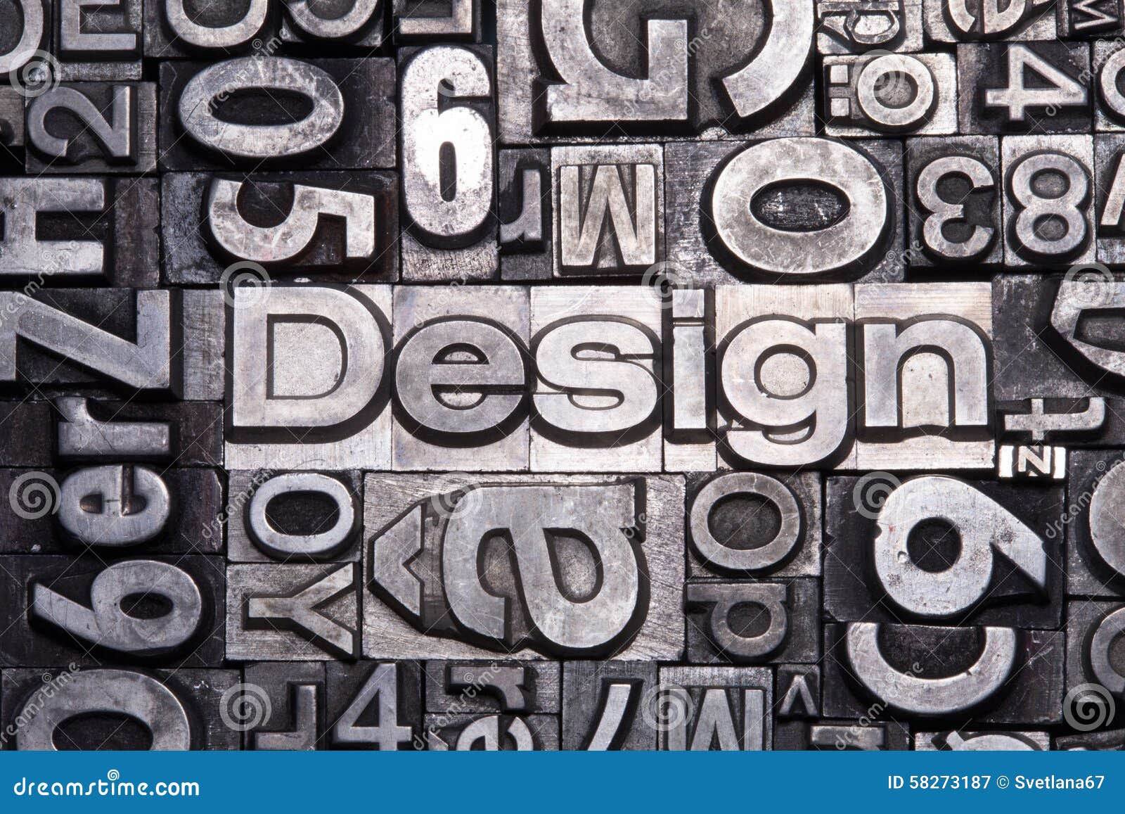 Lead type letters stock image. Image of typeset, block - 58273187