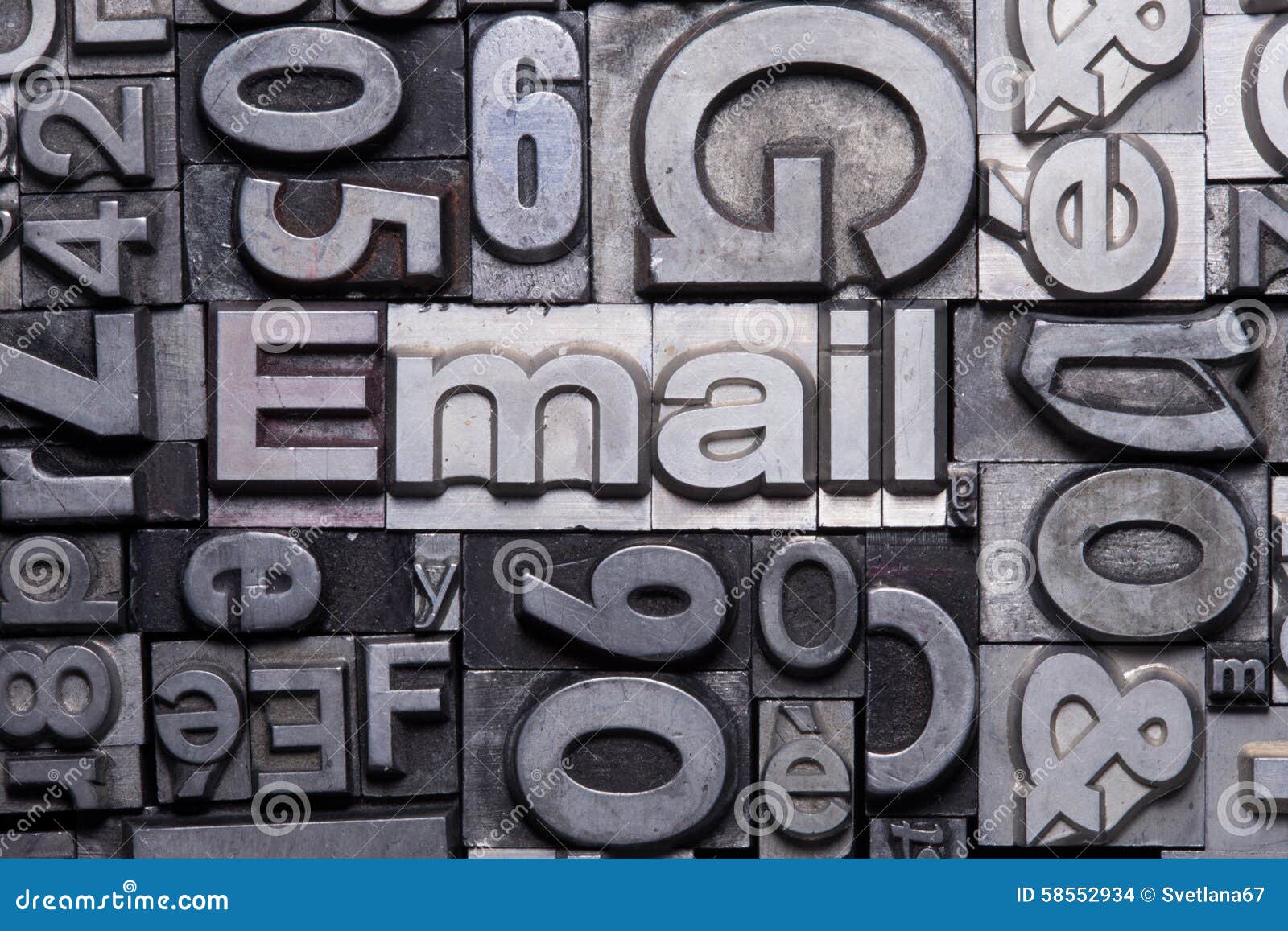 Lead type letters stock photo. Image of type, letterpress - 58552934