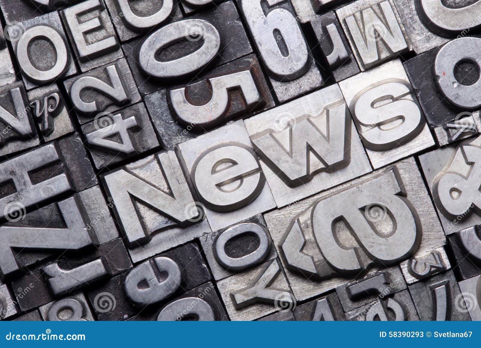 Lead type letters stock image. Image of font, typography - 58390293