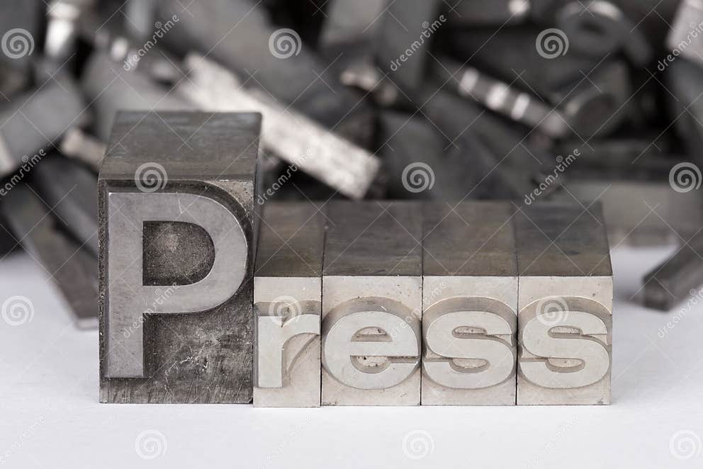 Lead type letters stock image. Image of press, character - 72020143