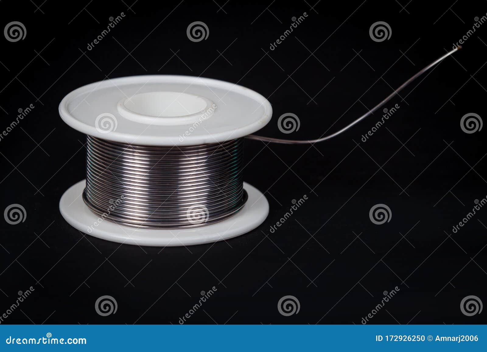 Lead Wire for Electronic Welding Stock Photo - Image of object ...