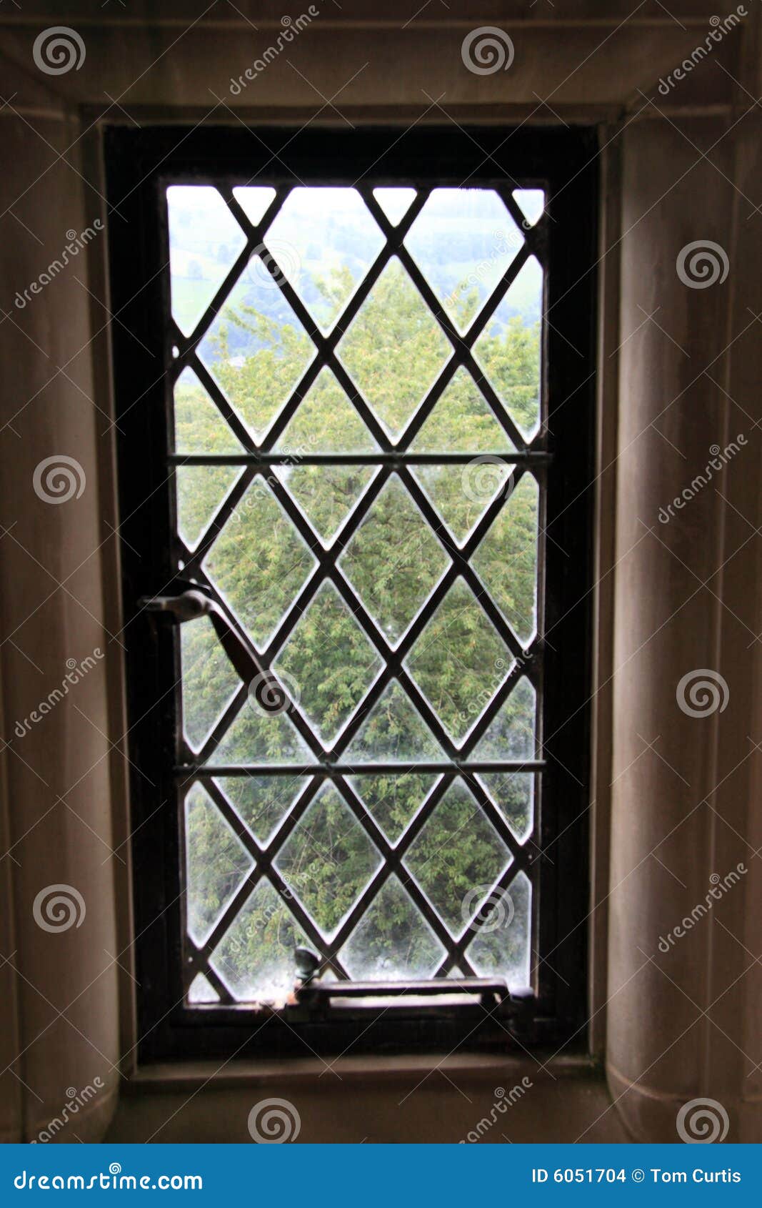 Leaded Window stock photo. Image of design, light, wall - 6051704