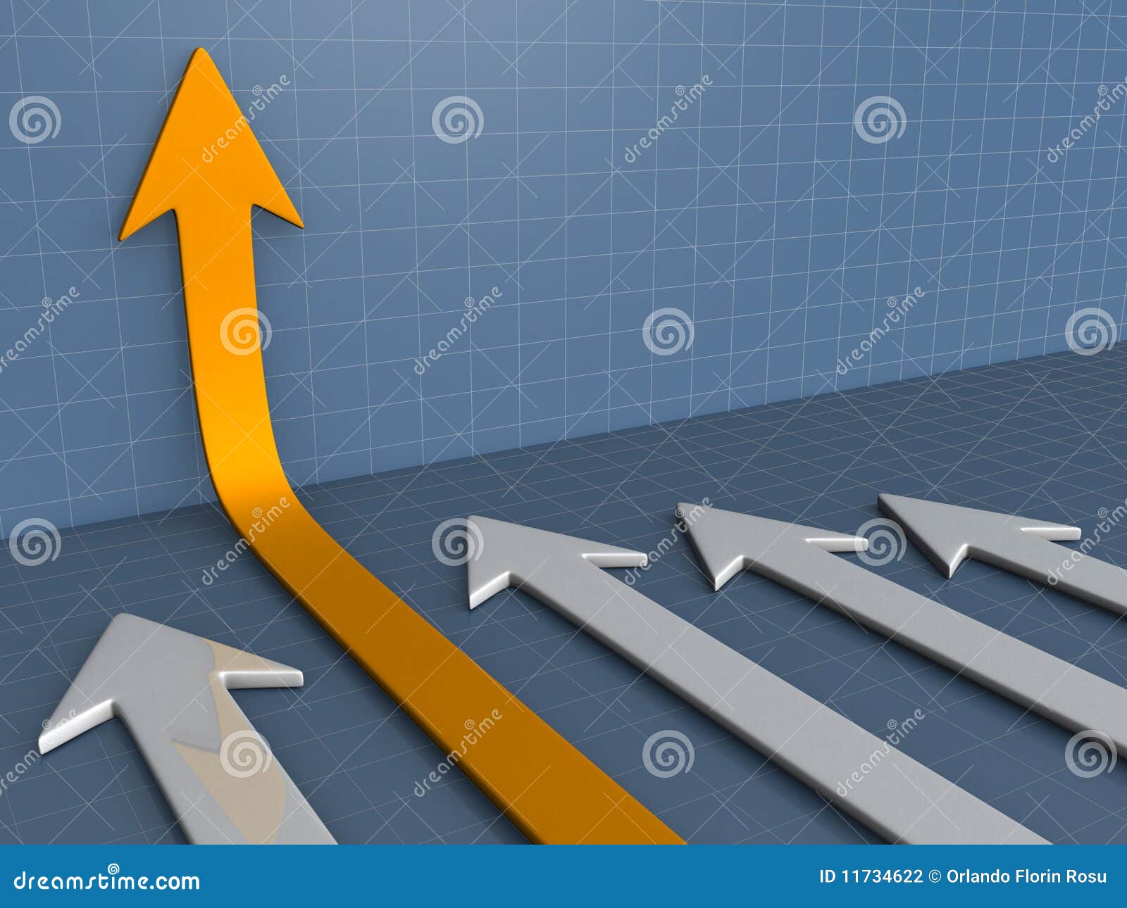 The leader stock illustration. Illustration of concept - 11734622