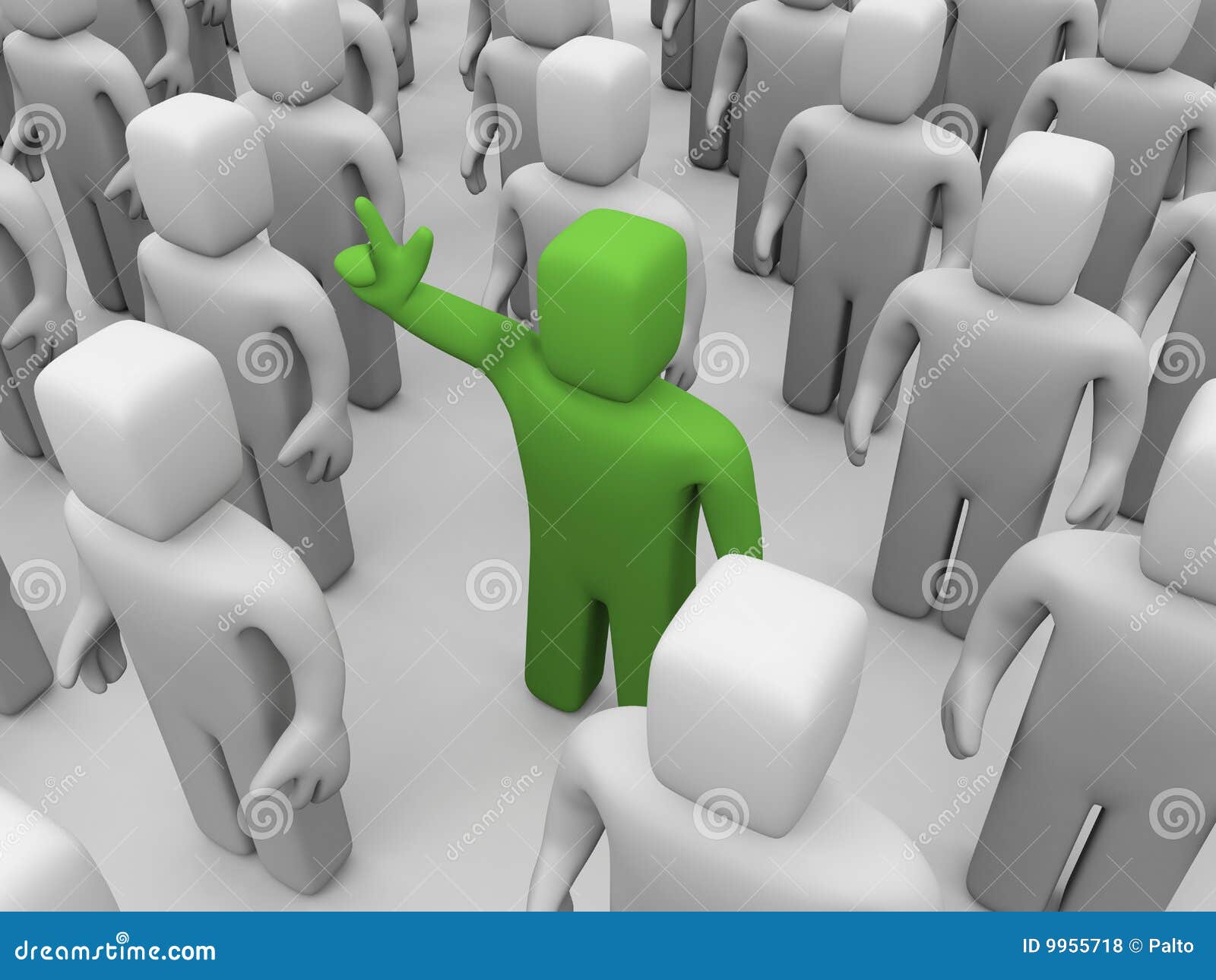 Leader stock illustration. Illustration of clipart, businessman - 9955718