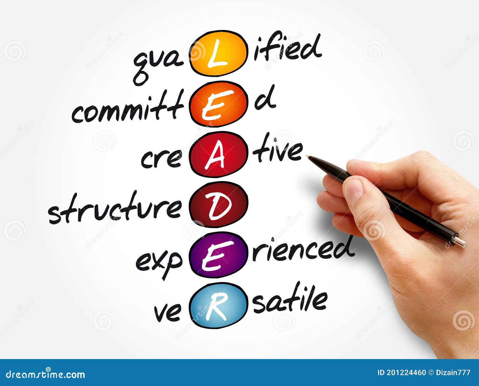 LEADER Acronym, Business Concept Background Stock Photo - Image of ...