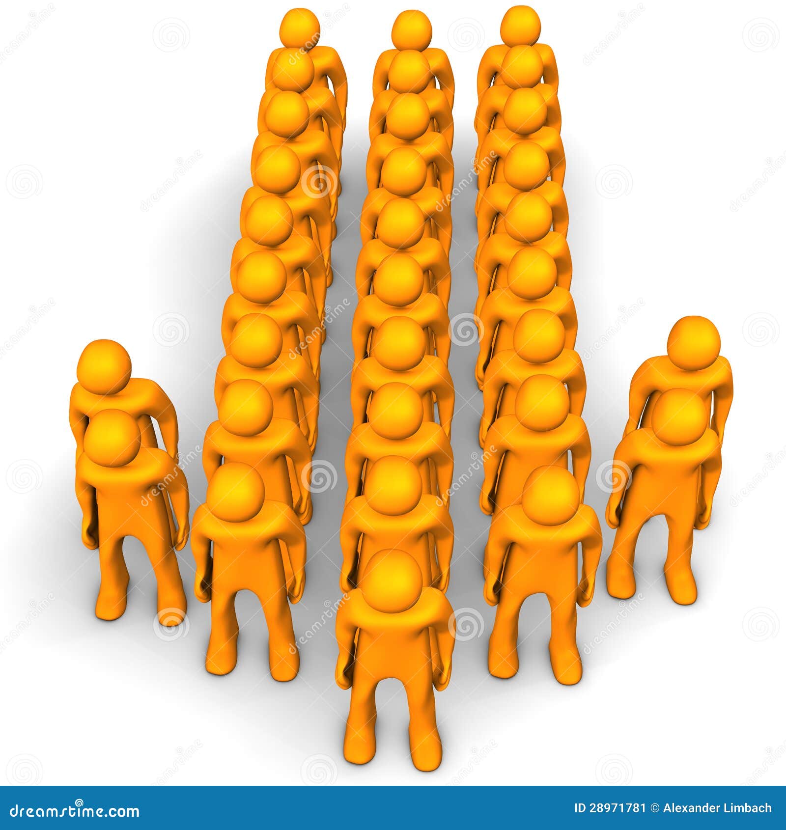 Leader Arrow stock illustration. Illustration of game - 28971781