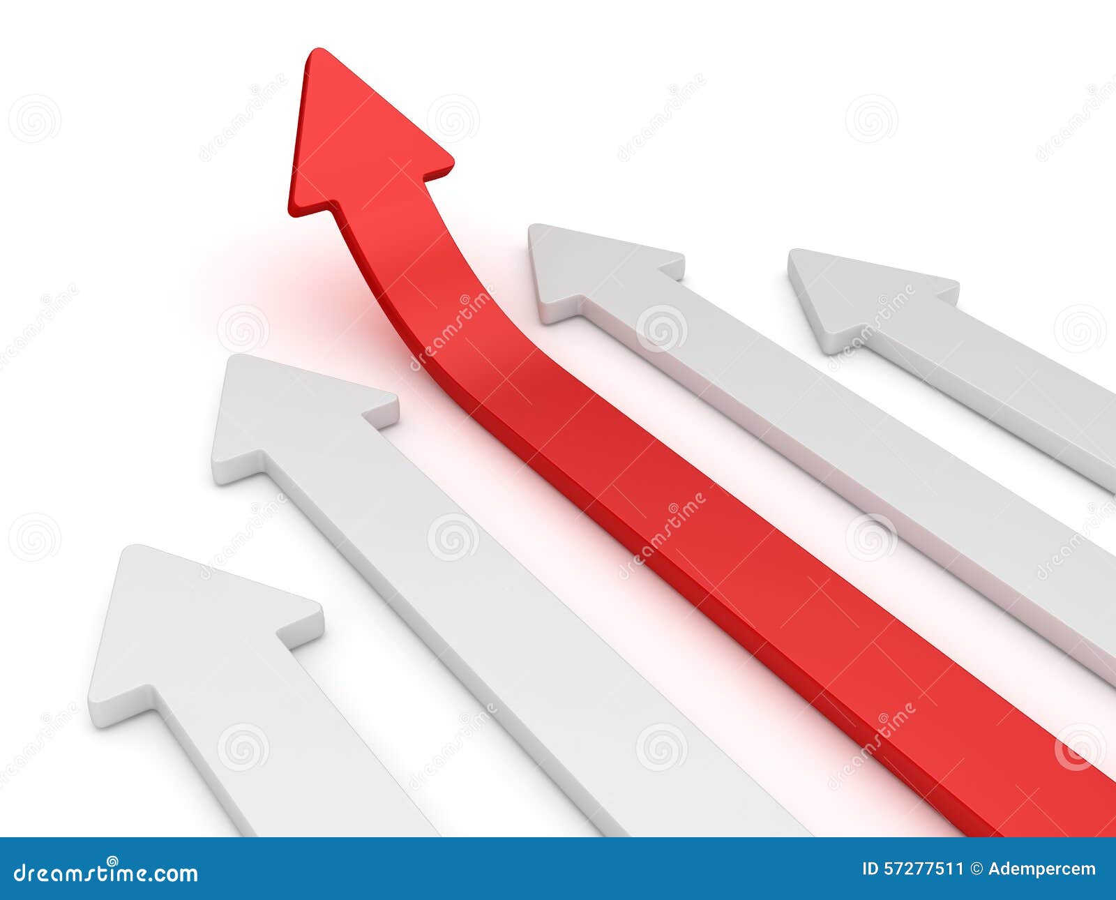 Leader arrow stock illustration. Illustration of graphic - 57277511