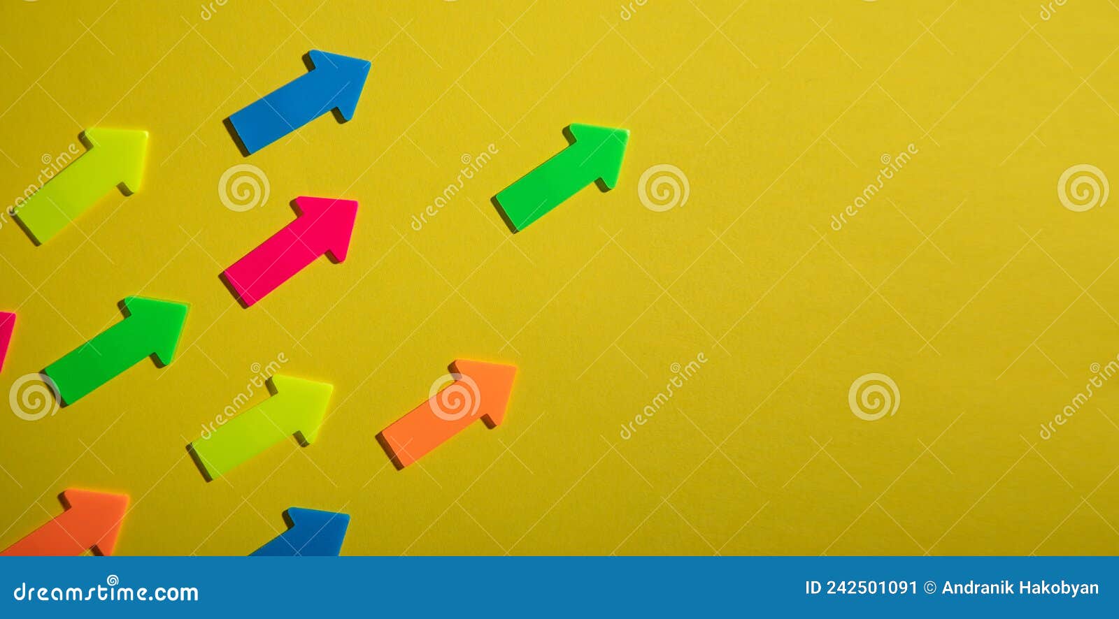 Leader Arrow Leading Team. Leadership Stock Image - Image of business ...