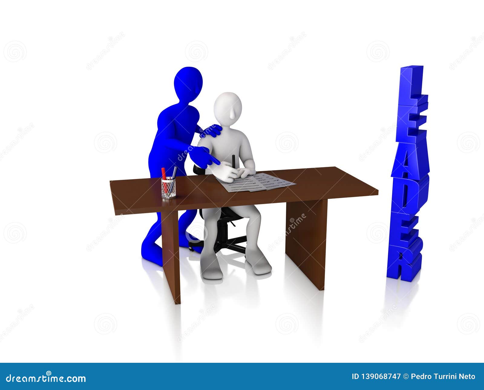 Leader Blank Human Character - Blank Human Character Representing the ...