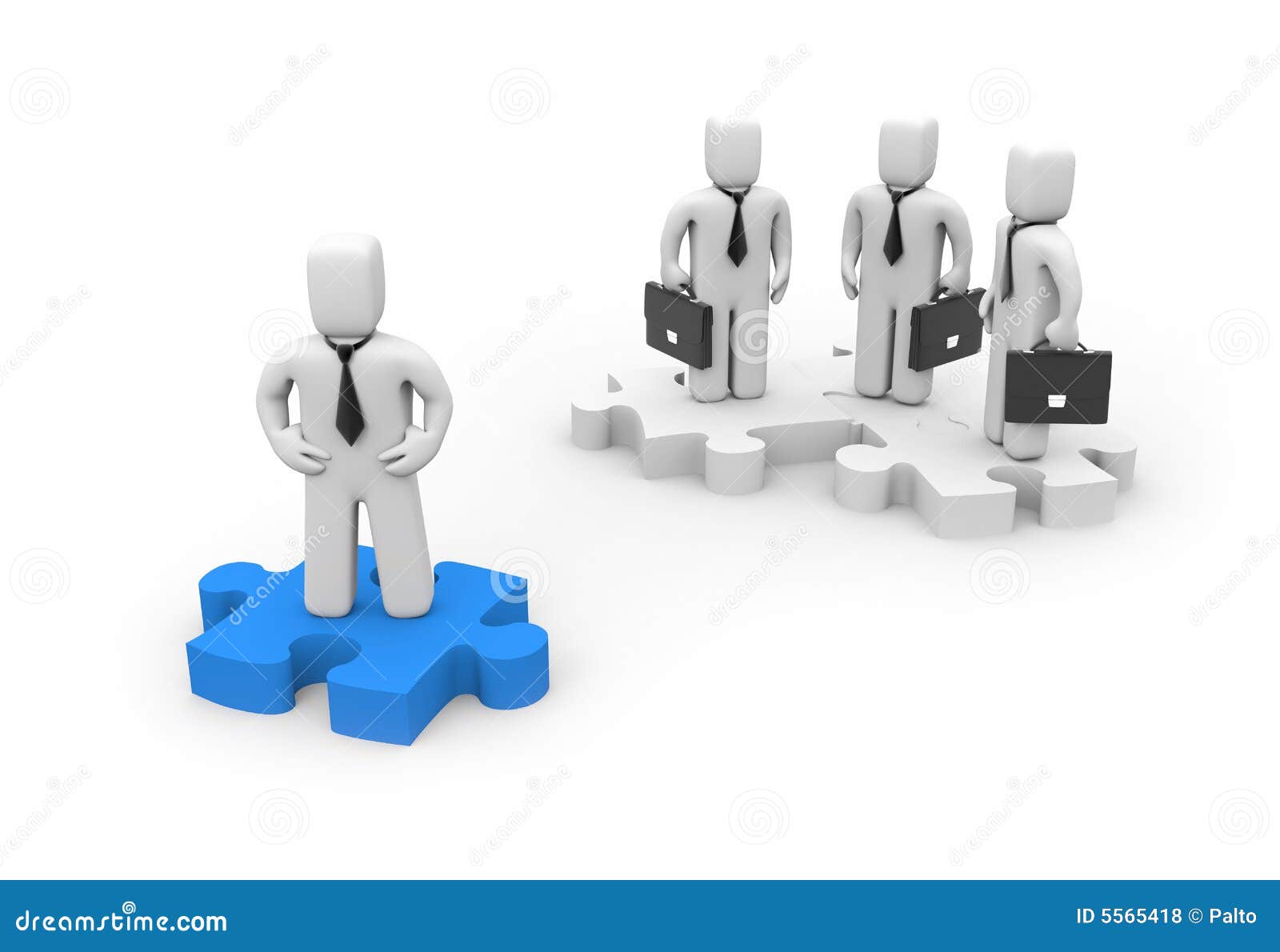 Business Concept Of Overcoming Adversity And Challenges. Man Crossing A ...