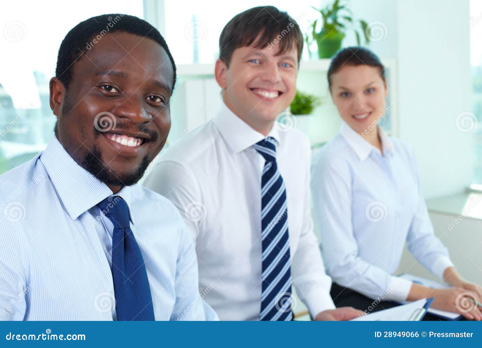 Leader of business team stock photo. Image of leadership - 28949066