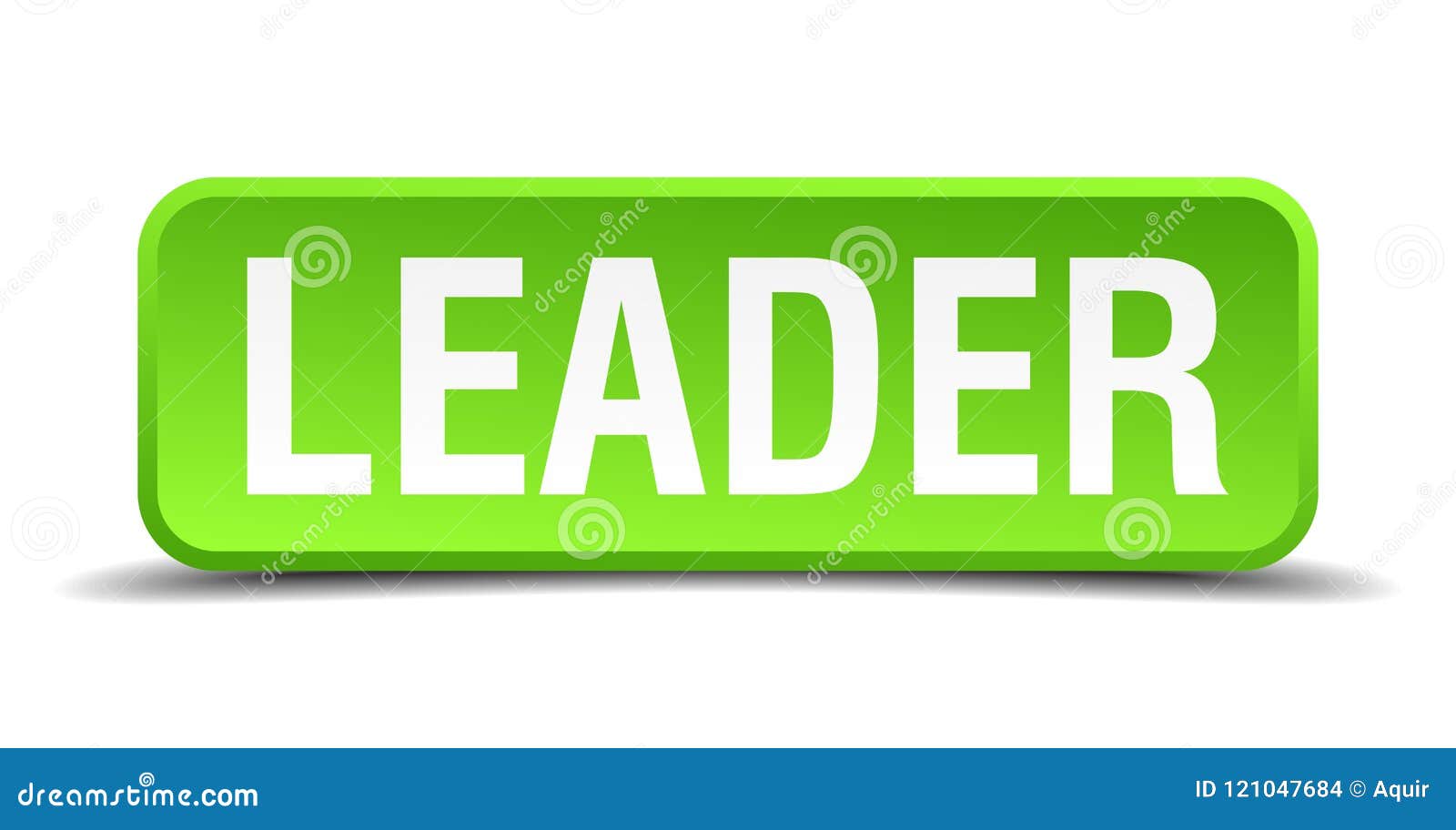 Leader button stock vector. Illustration of template - 121047684