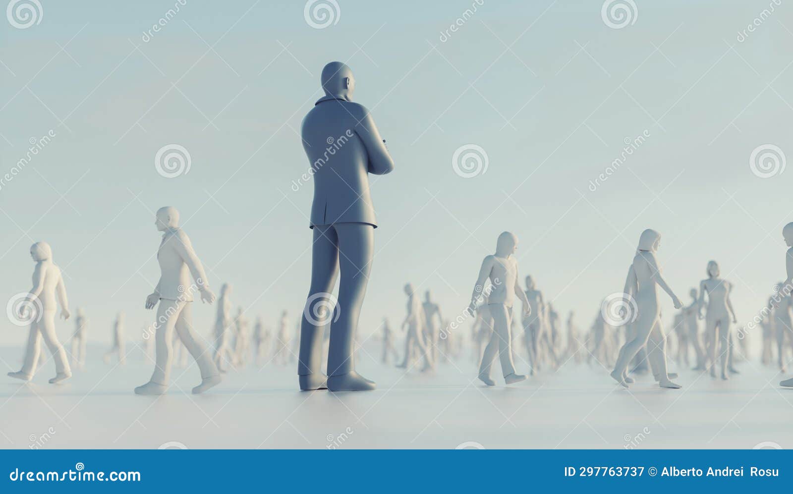 Leader community stock illustration. Illustration of community - 297763737