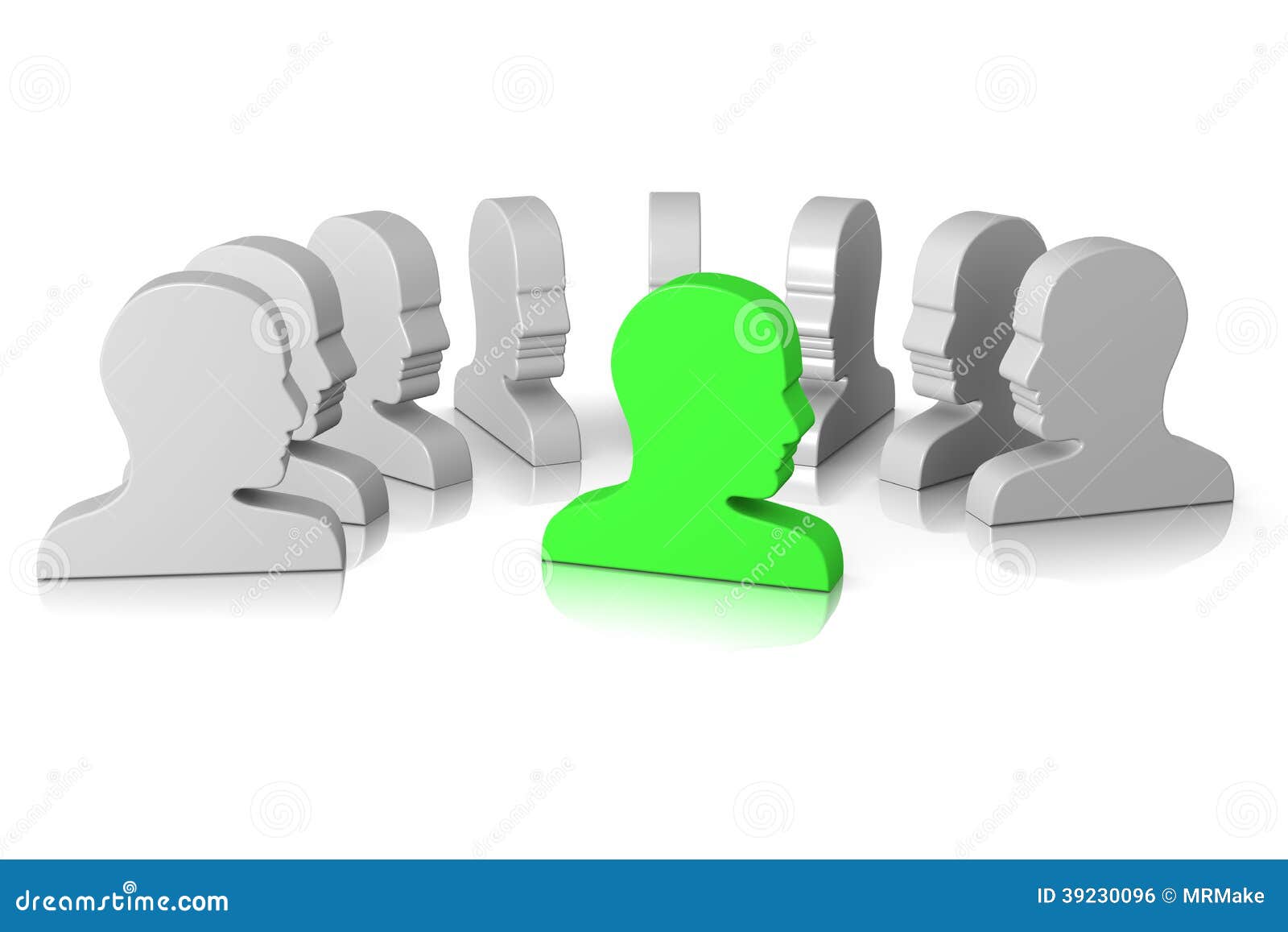 Leader stock illustration. Illustration of character - 39230096