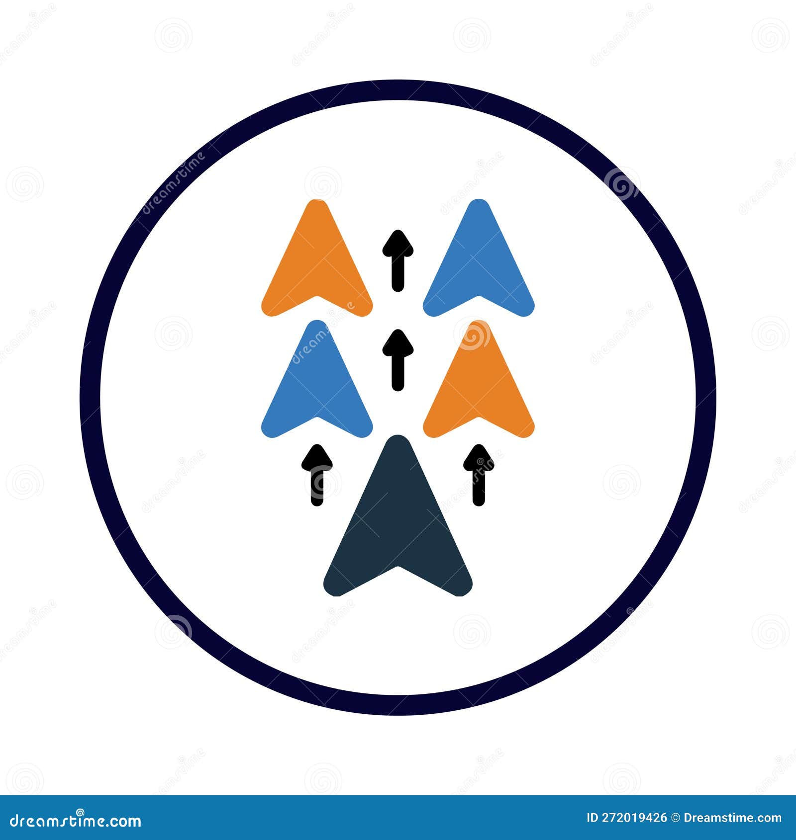 Leader, Growth, Success, Successful Leader Growth Icon Stock Vector ...