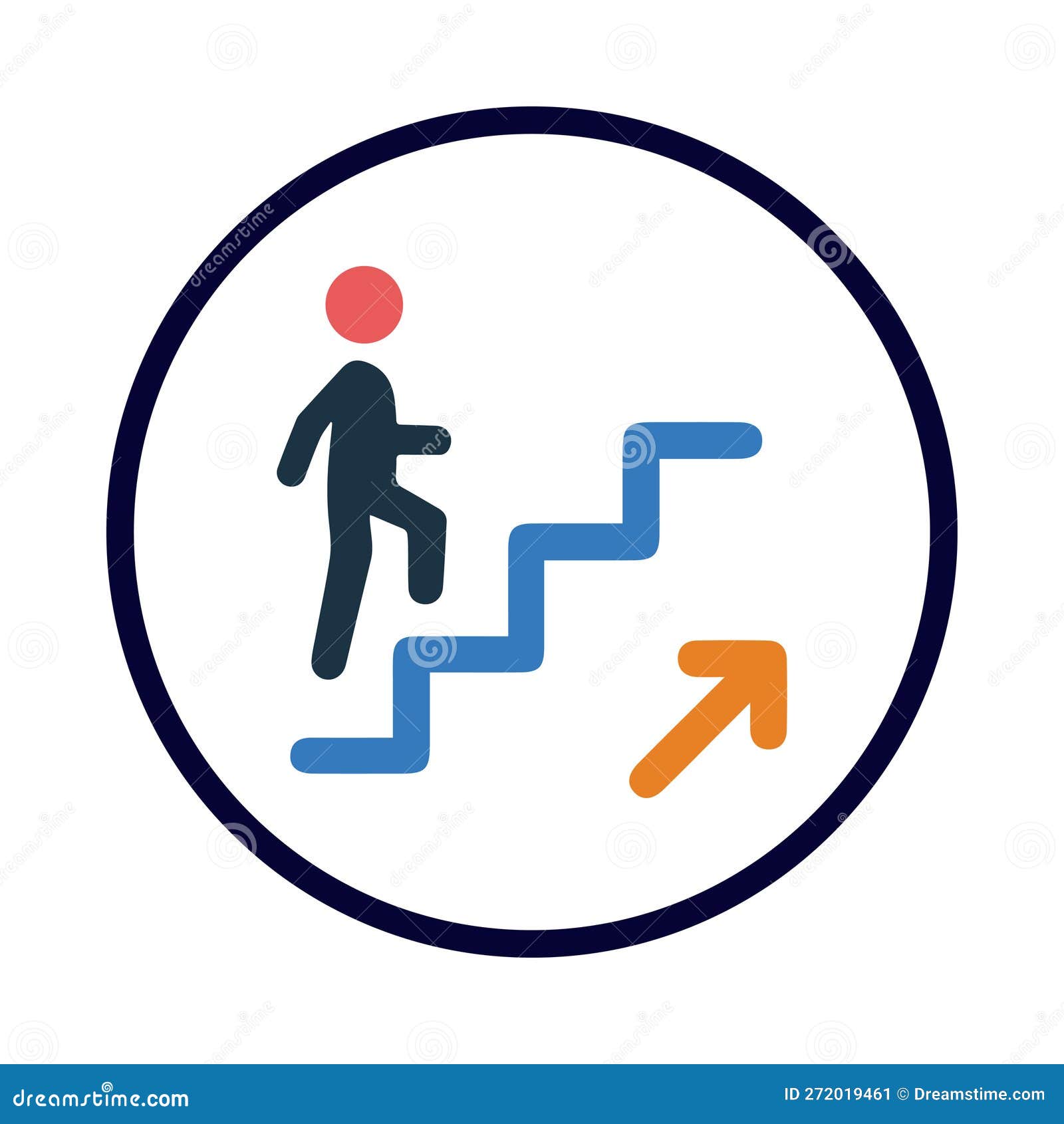 Leader, Growth, Success, Successful Leader Growth Icon Stock Vector ...