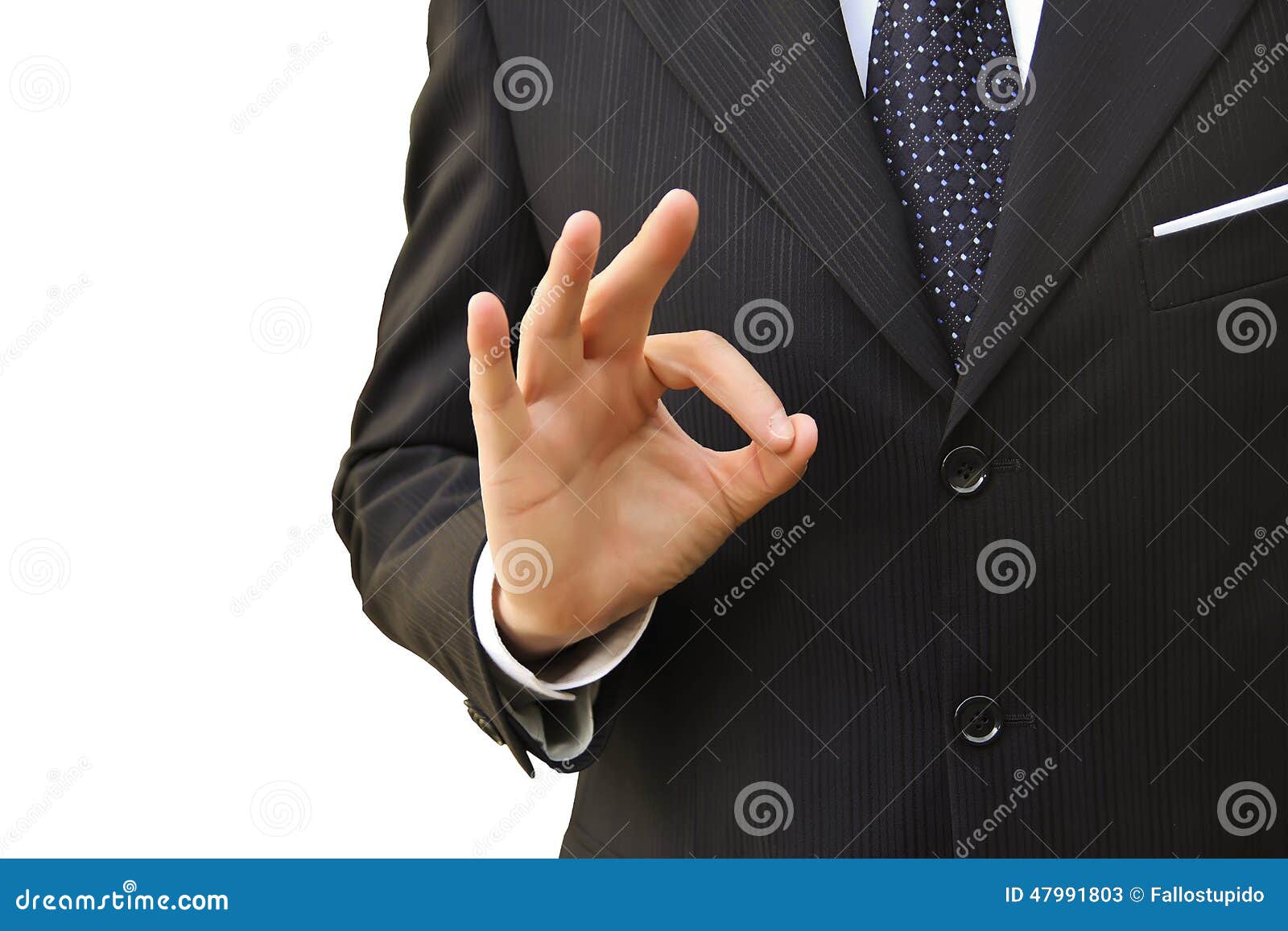 Leader hand all ok well stock image. Image of leader - 47991803