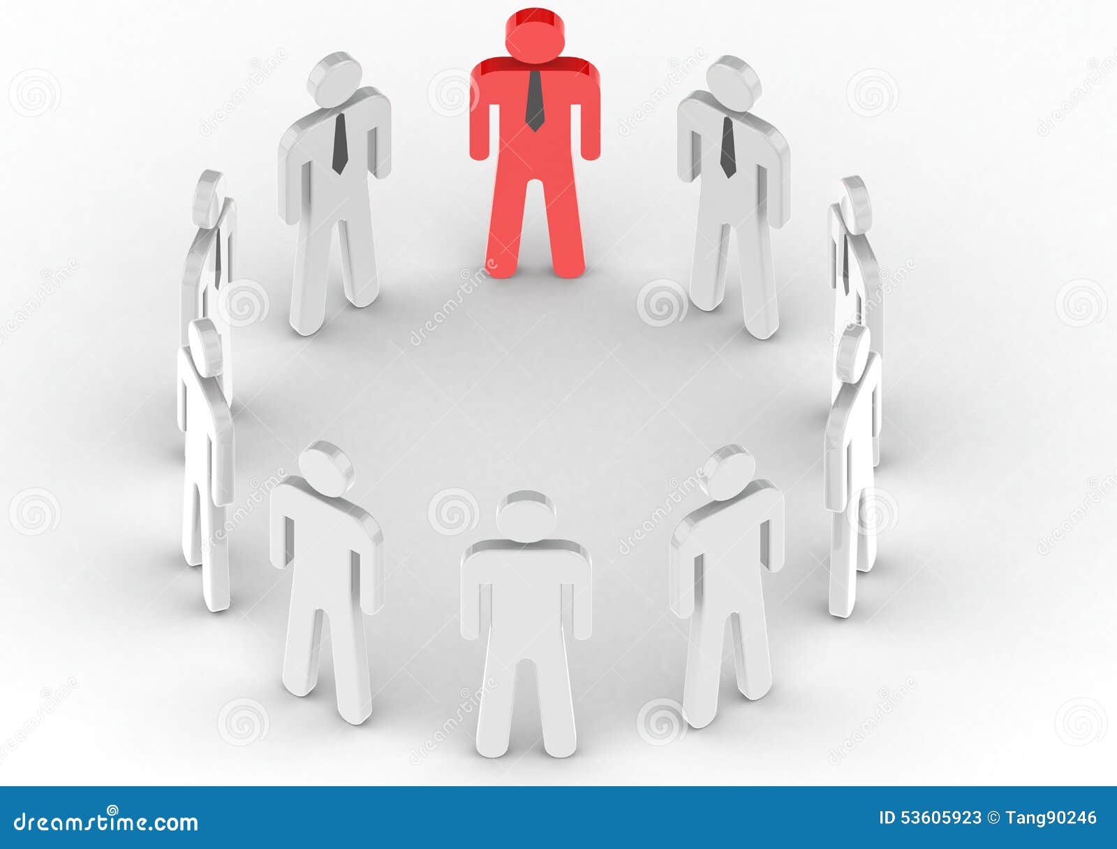 Leader stock illustration. Illustration of officer, president - 53605923