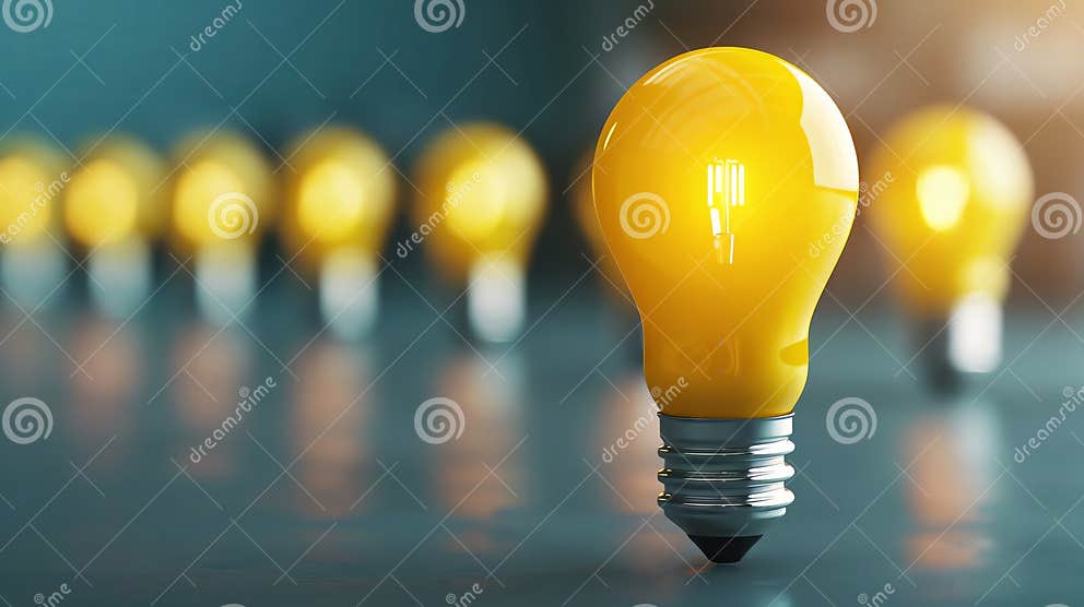 Leader Inspiring Innovation in a Tech Startup Stock Illustration ...