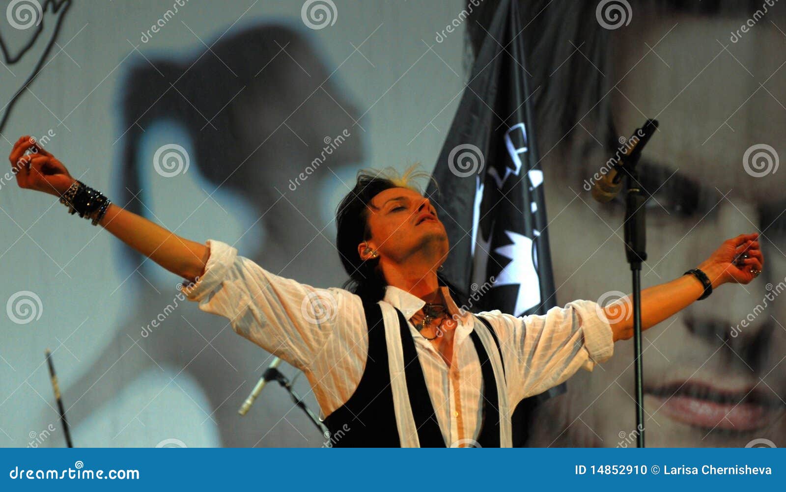 The Leader of the Lacrimosa Tilo Wolff Editorial Image - Image of fans ...