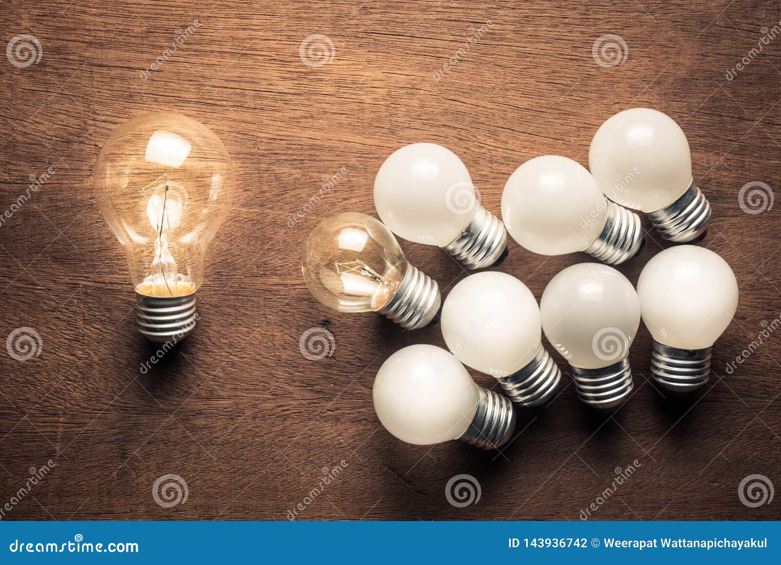 Leader Light Bulb stock photo. Image of light, lightbulb - 143936742