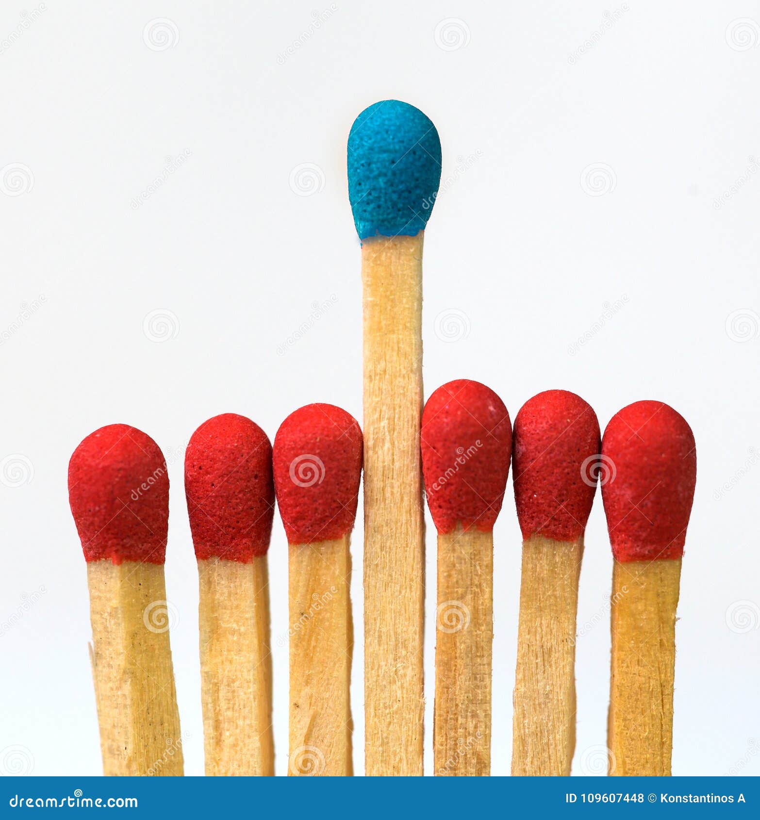 Leader One Exception, Competitive Adantage Colors Stock Photo - Image ...