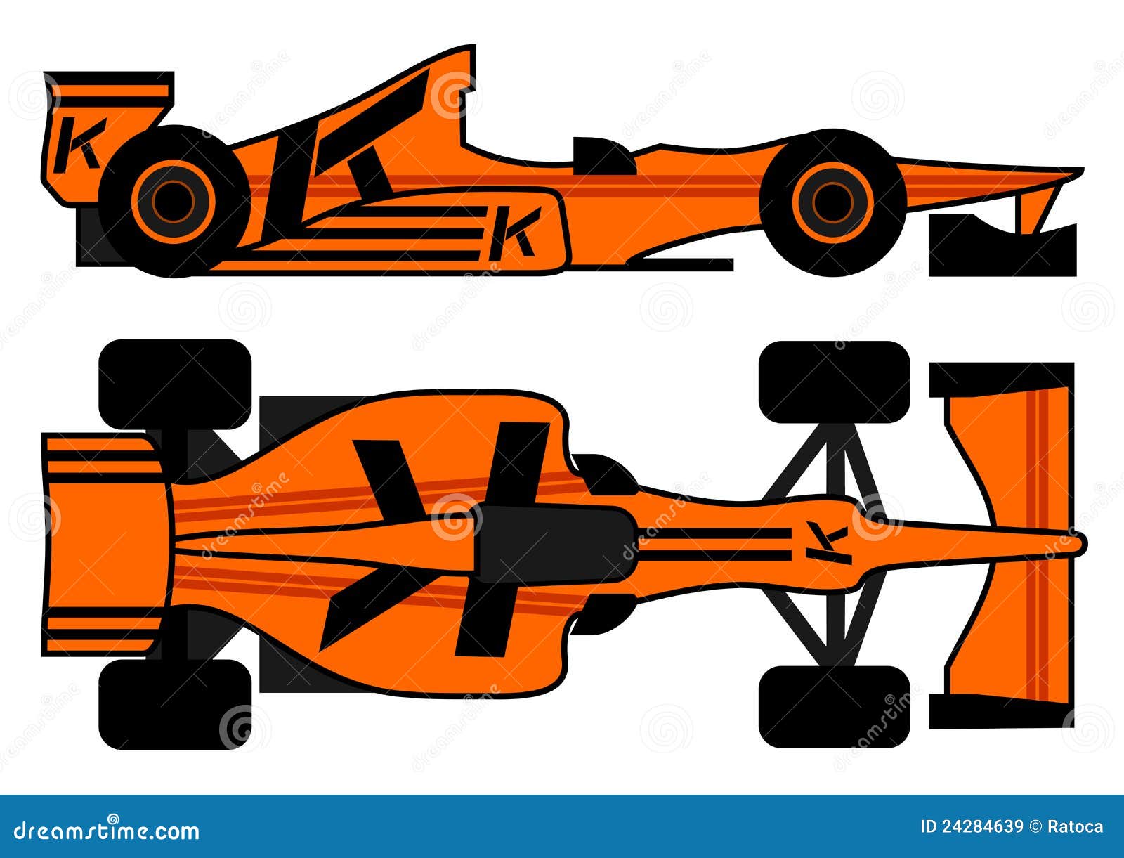 Leader racing car stock vector. Illustration of winning - 24284639