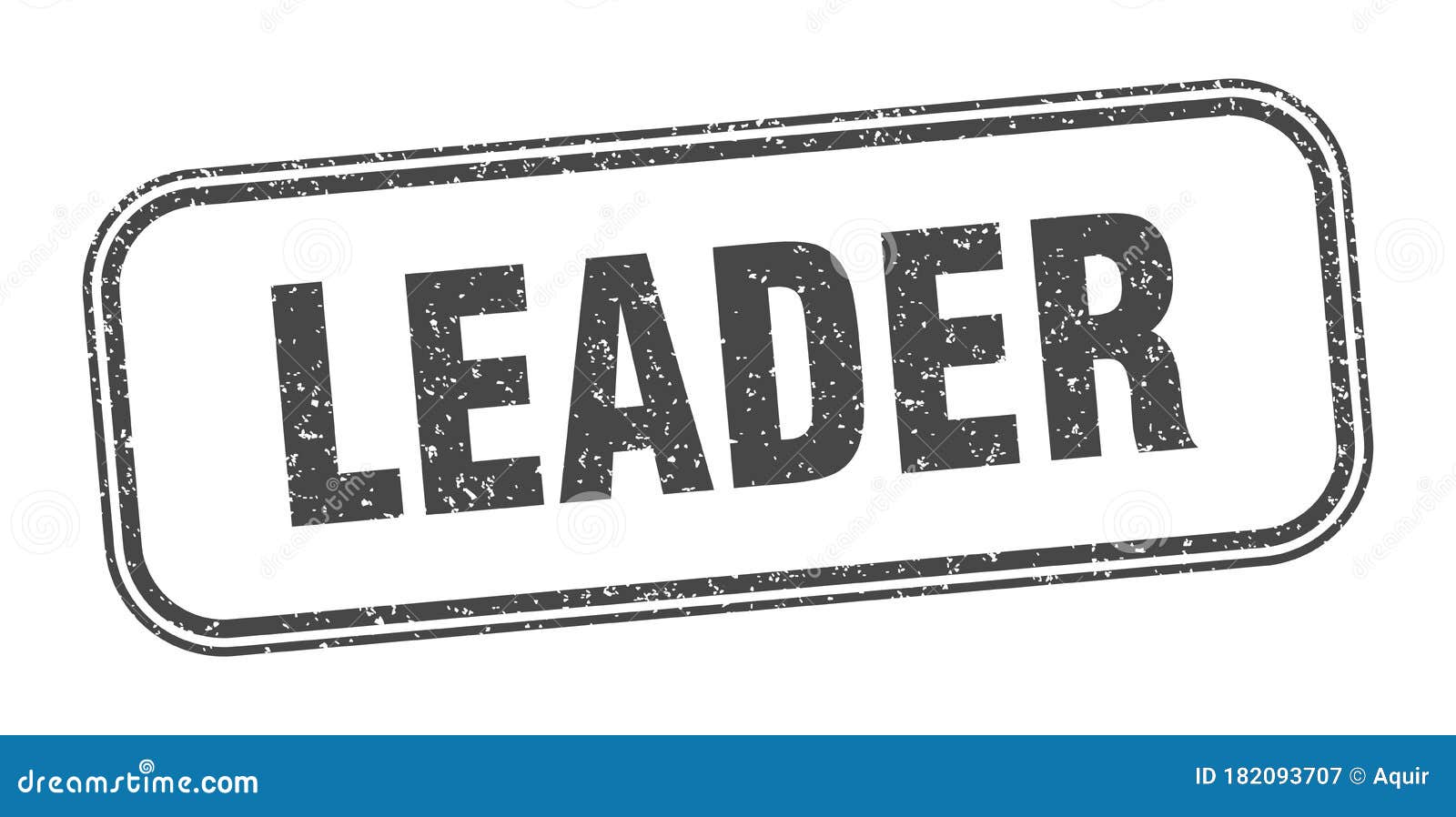 Leader Stamp. Leader Square Grunge Sign Stock Vector - Illustration of ...