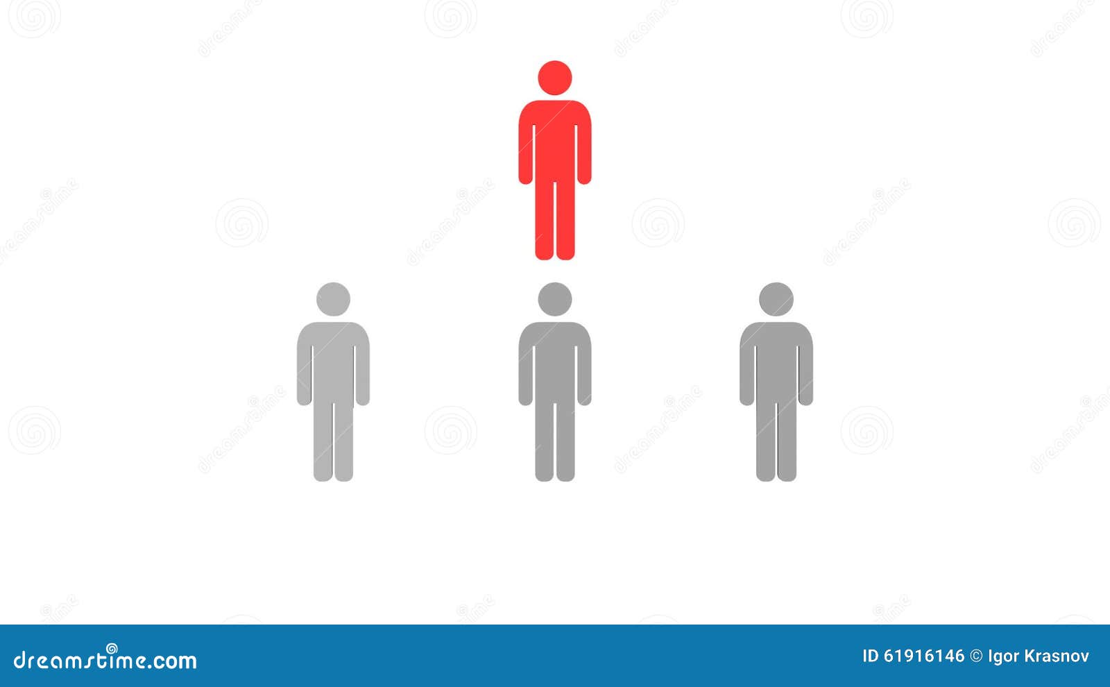 Leader and Subordinates in Hierarchy. Stock Footage - Video of lead ...