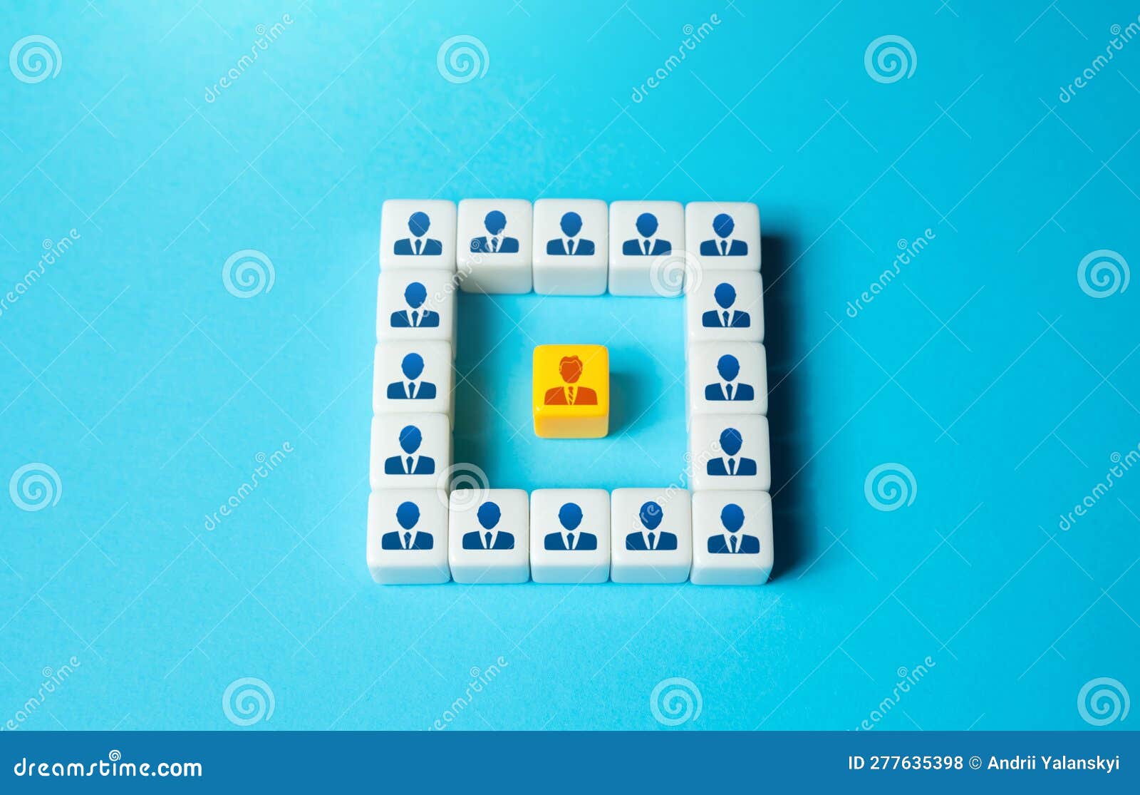 Leader and Subordinates. Protection and Security of Leadership. Project ...