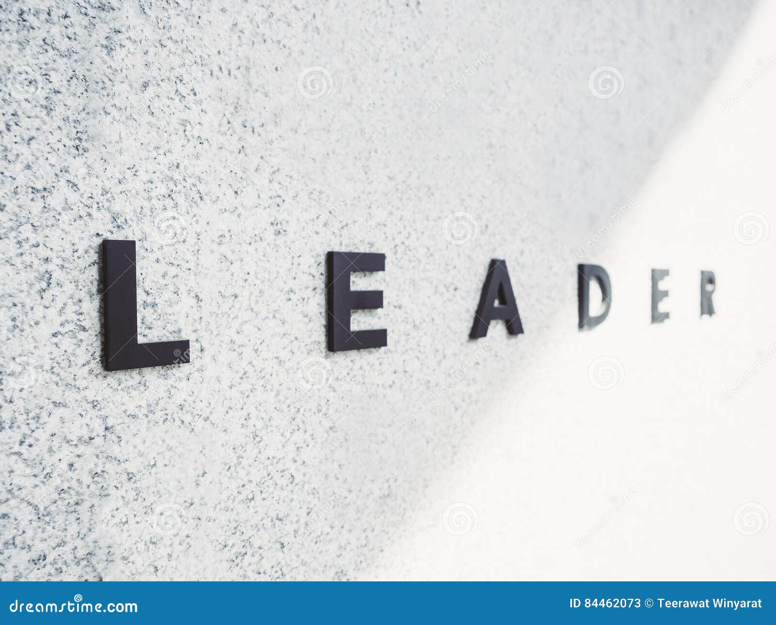 Leader Team Work Type on Background Business Conceptual Stock Image ...