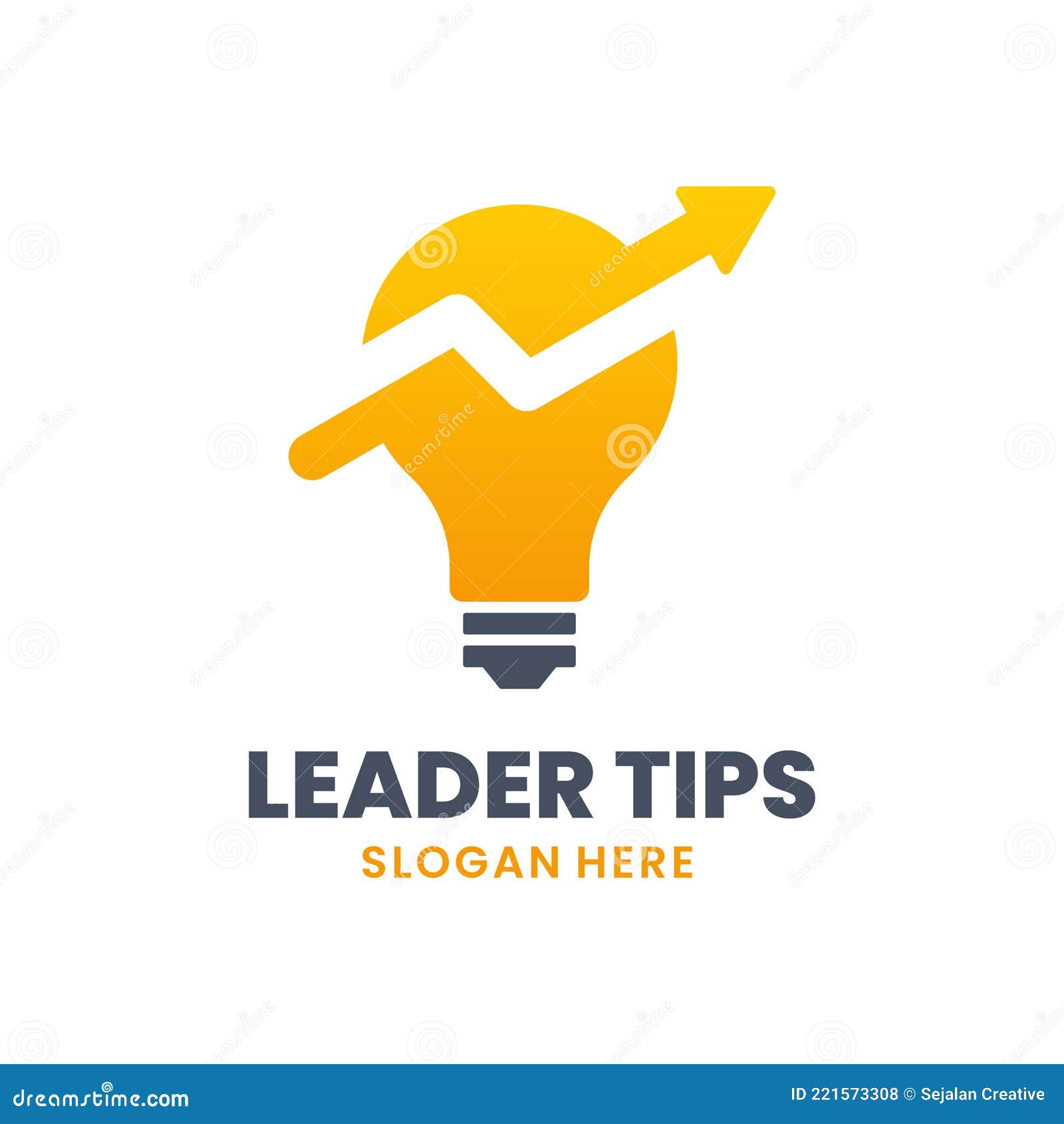 Leader Tips Logo Template Design Stock Vector - Illustration of future ...
