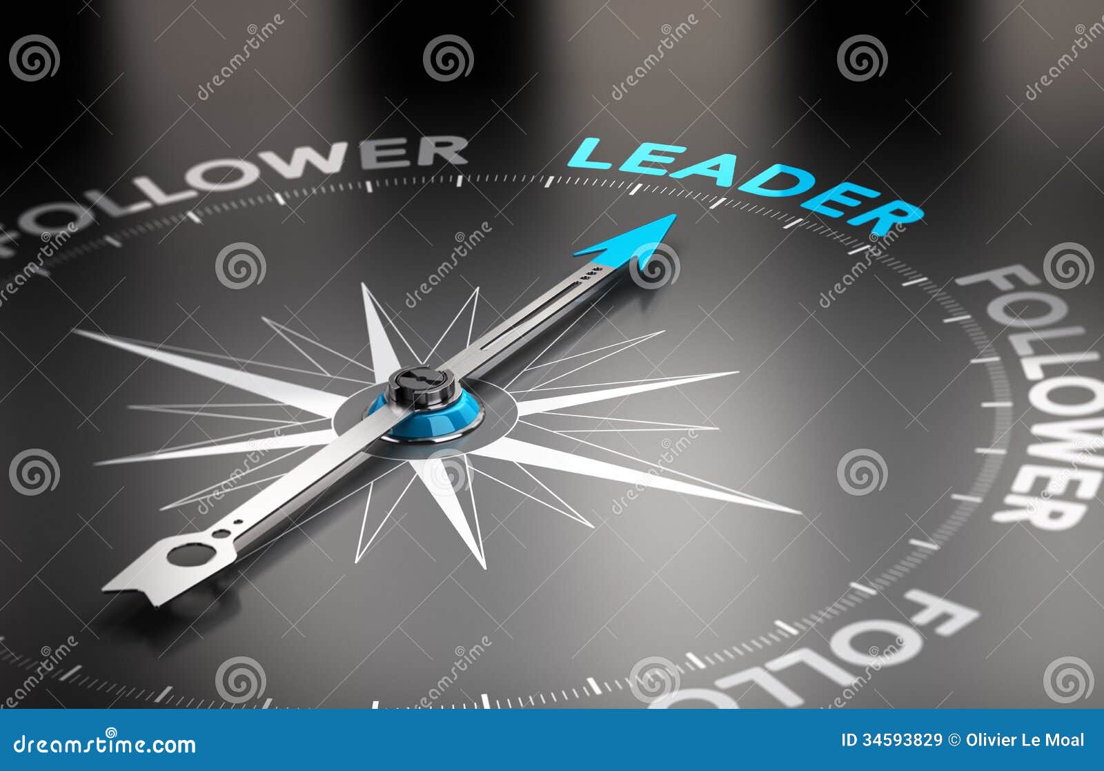 Leader vs follower concept stock illustration. Illustration of word ...