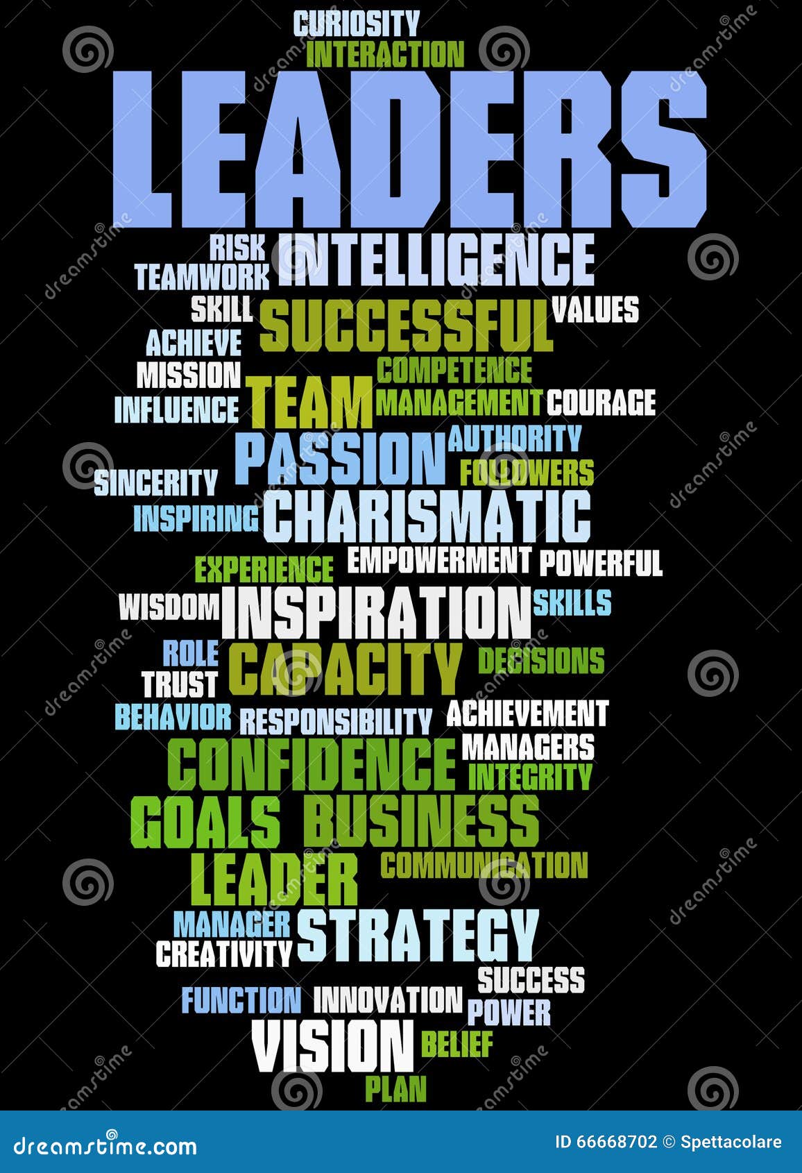 Leaders, Word Cloud Concept Stock Illustration - Illustration of ...