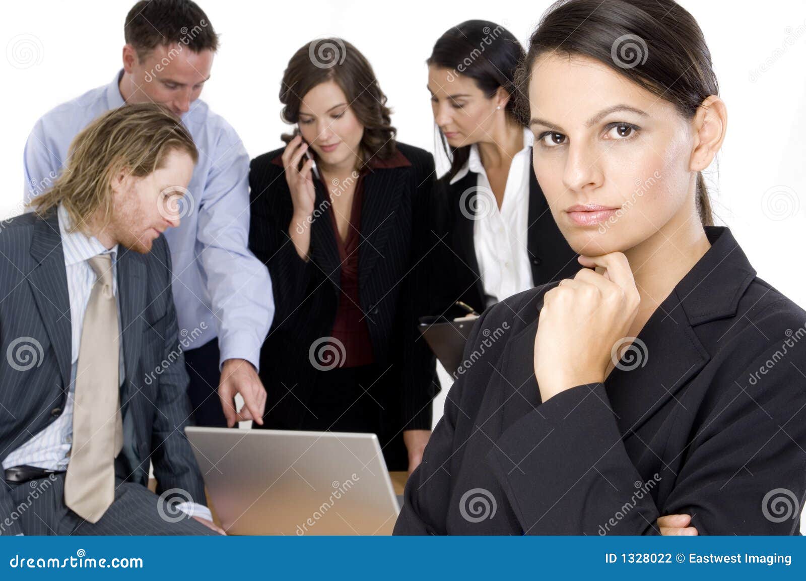 Leadership stock photo. Image of leadership, office, five - 1328022