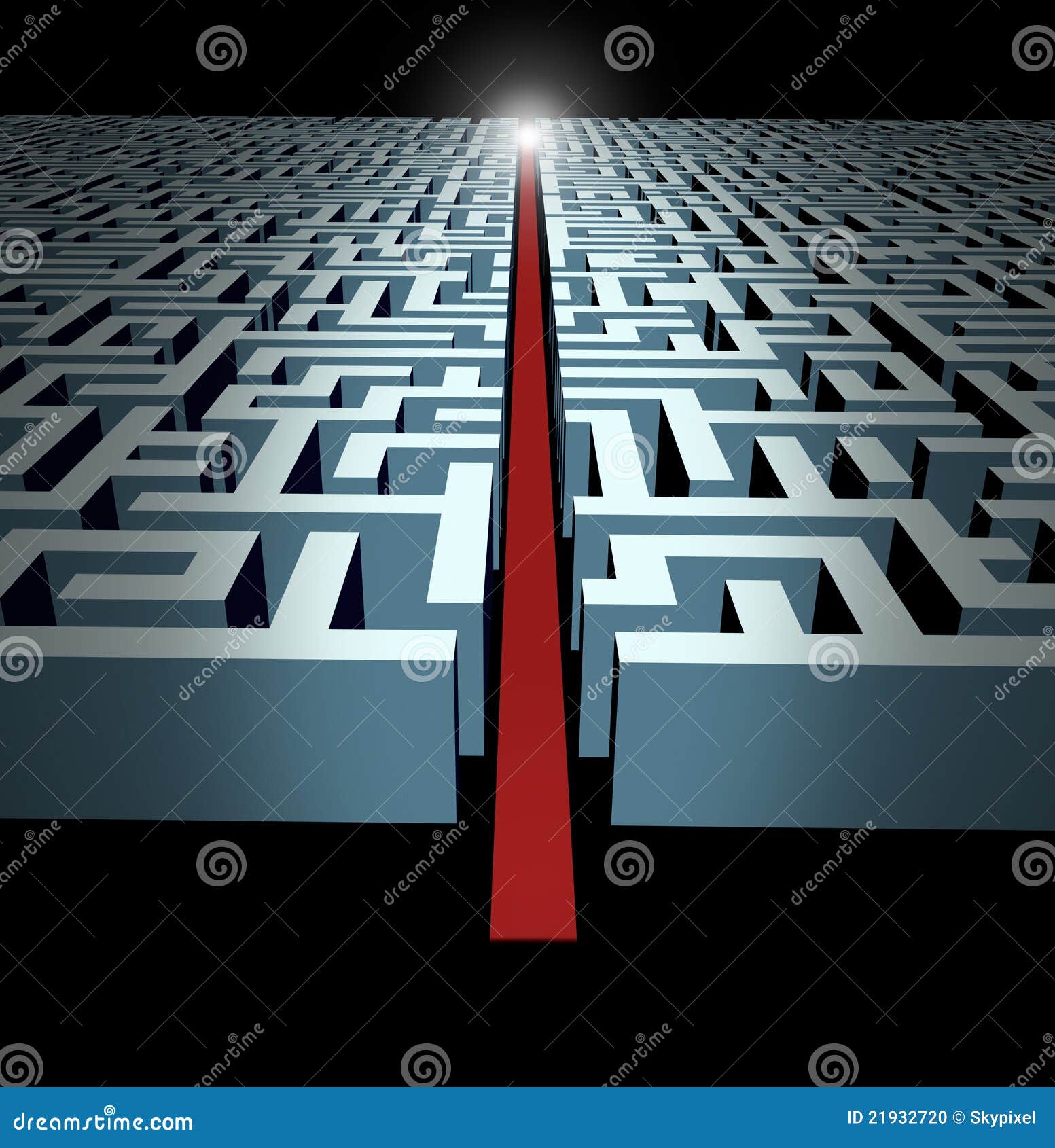 Challenges Lead To Achieving Success In Business And Life. Cartoon ...