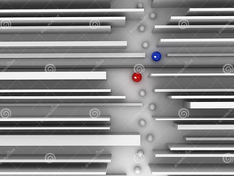 Leadership Abstract Background Stock Illustration - Illustration of ...