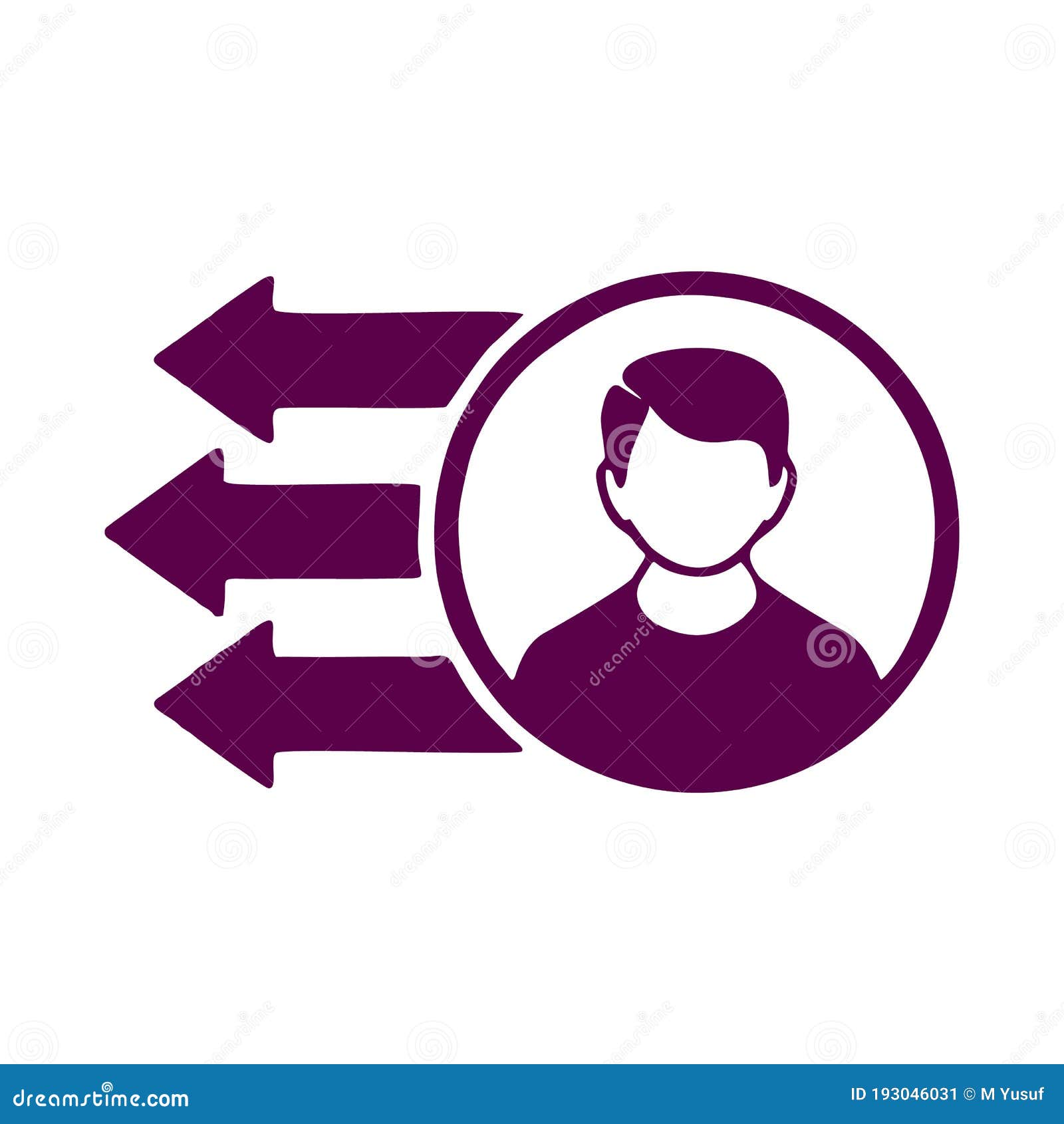 Leadership Approach Icon. Creative Element Design from Risk Management ...