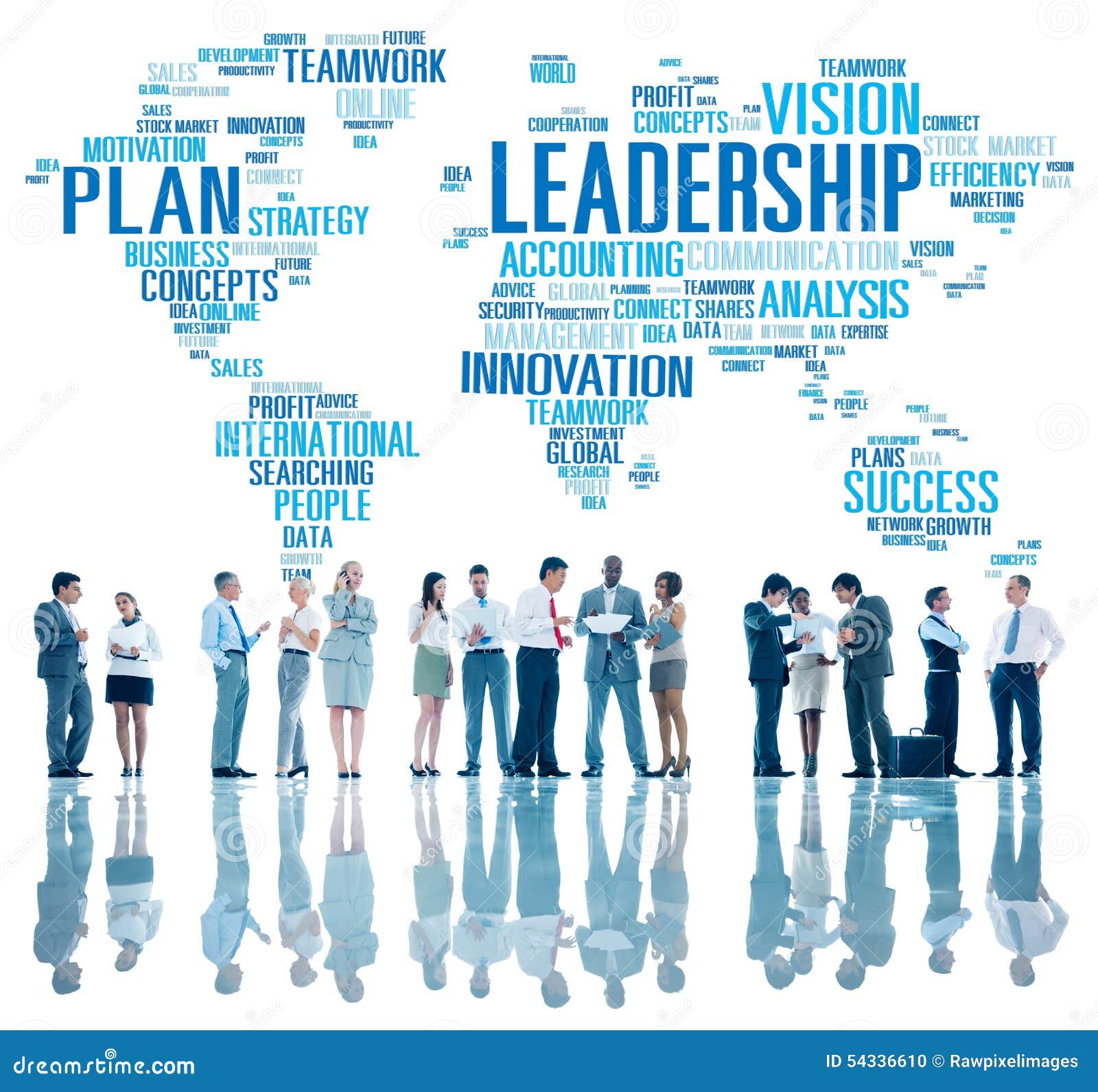 Leadership Boss Management Coach Chief Global Concept Stock Photo ...
