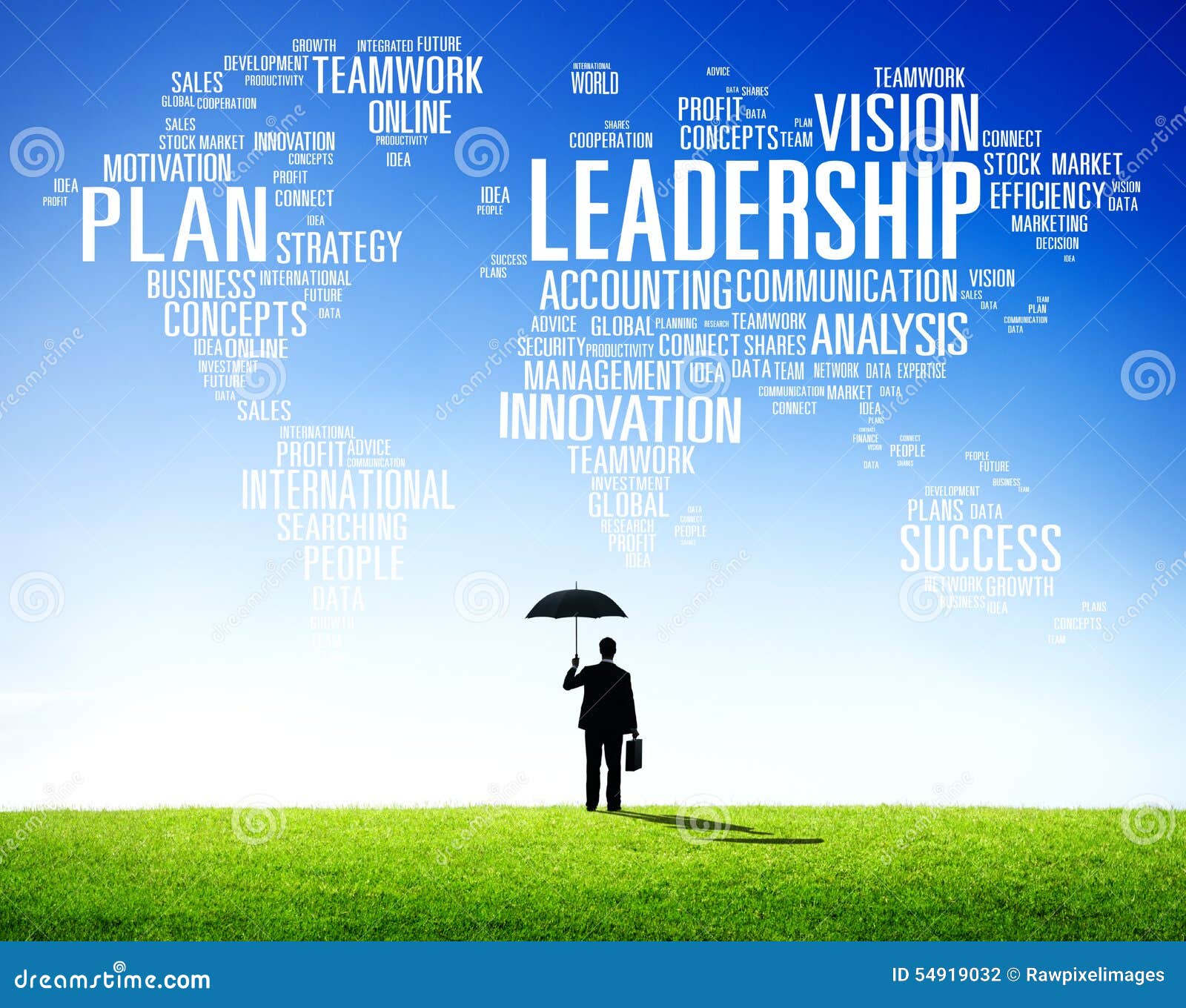 Leadership Boss Management Coach Chief Global Concept Stock Photo ...