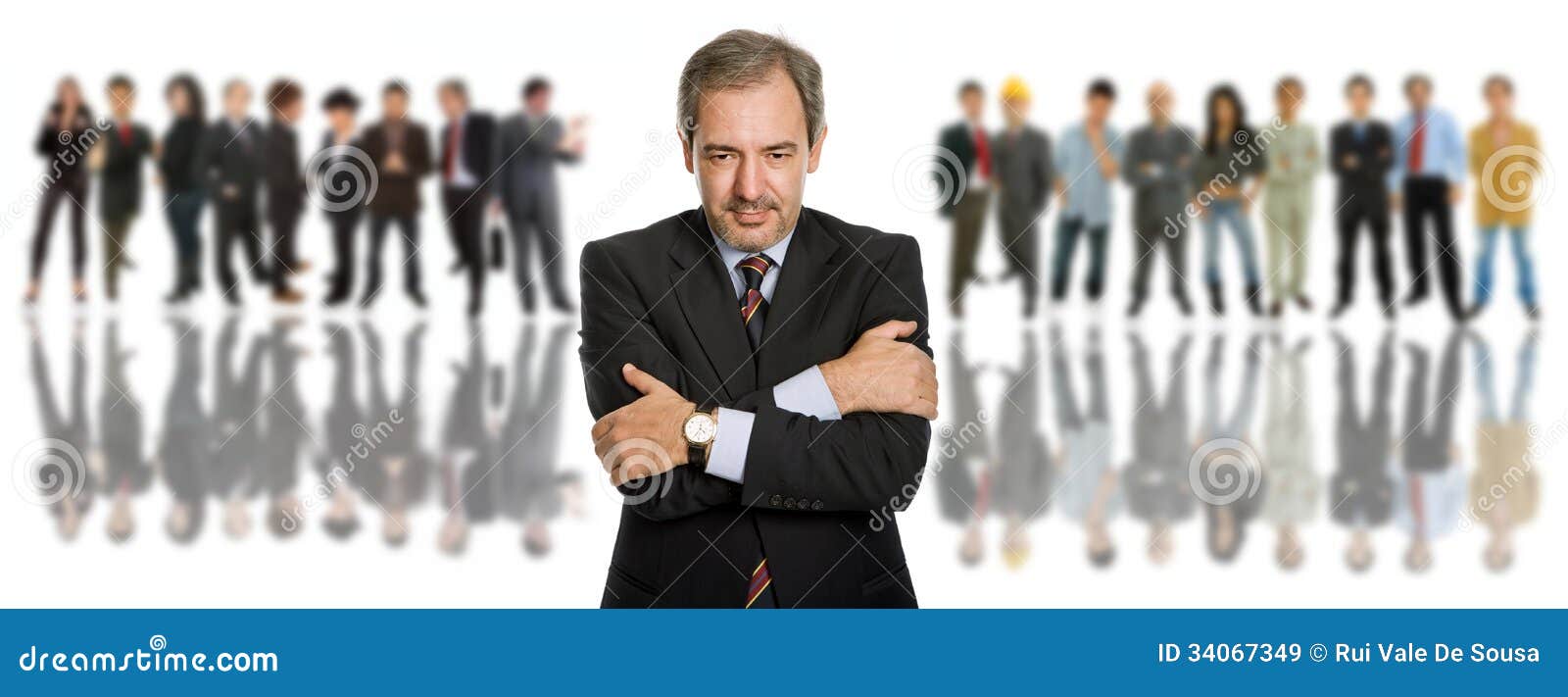 Leadership stock image. Image of planning, handsome, calm - 34067349