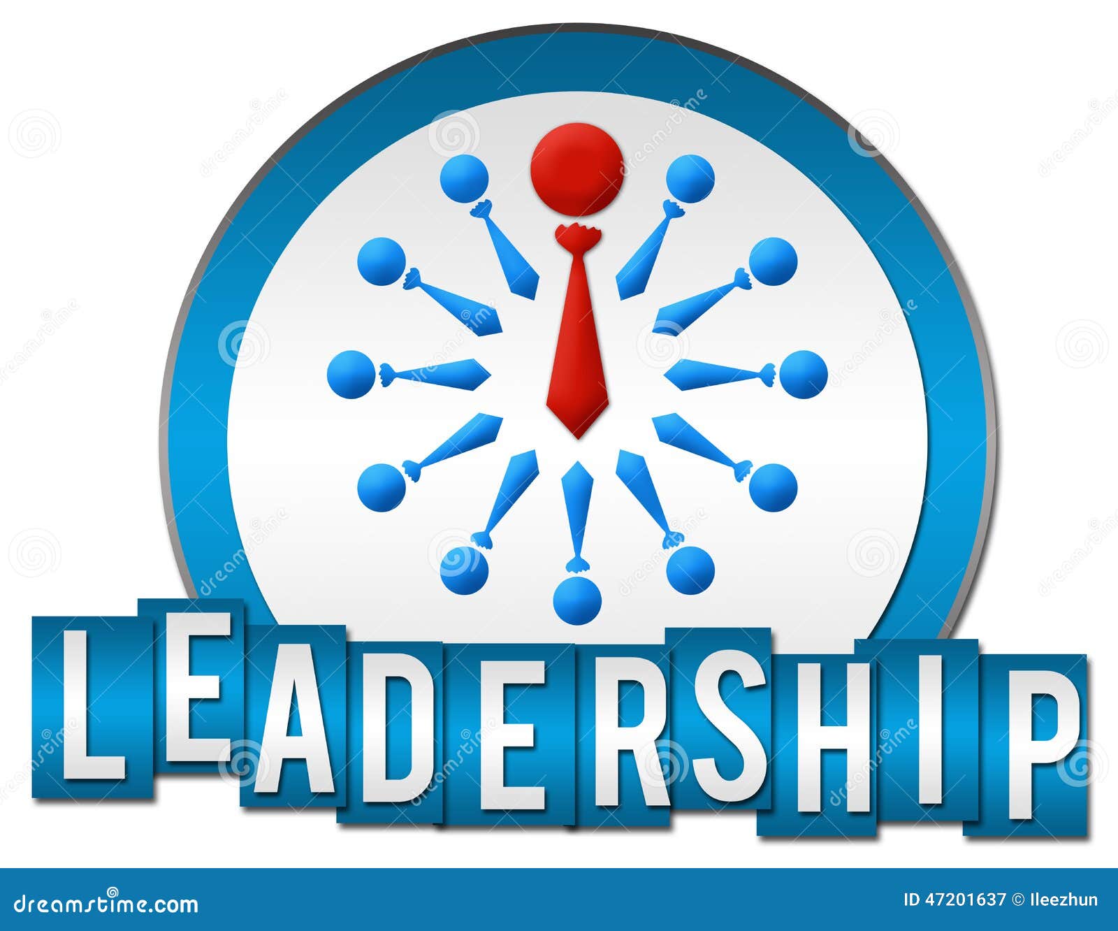 Leadership Circle Stripes stock illustration. Illustration of round ...