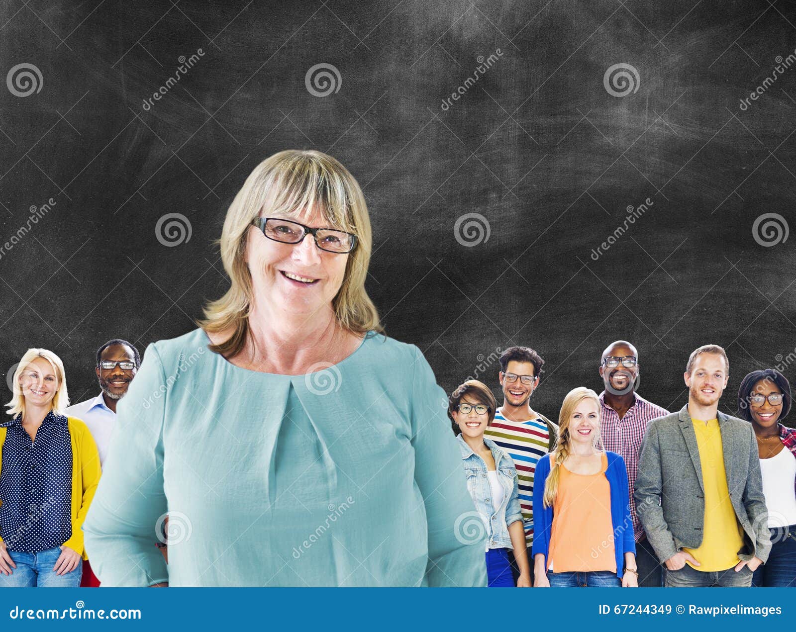 Leadership Coaching Diversity Team Trainer Concept Stock Image - Image ...