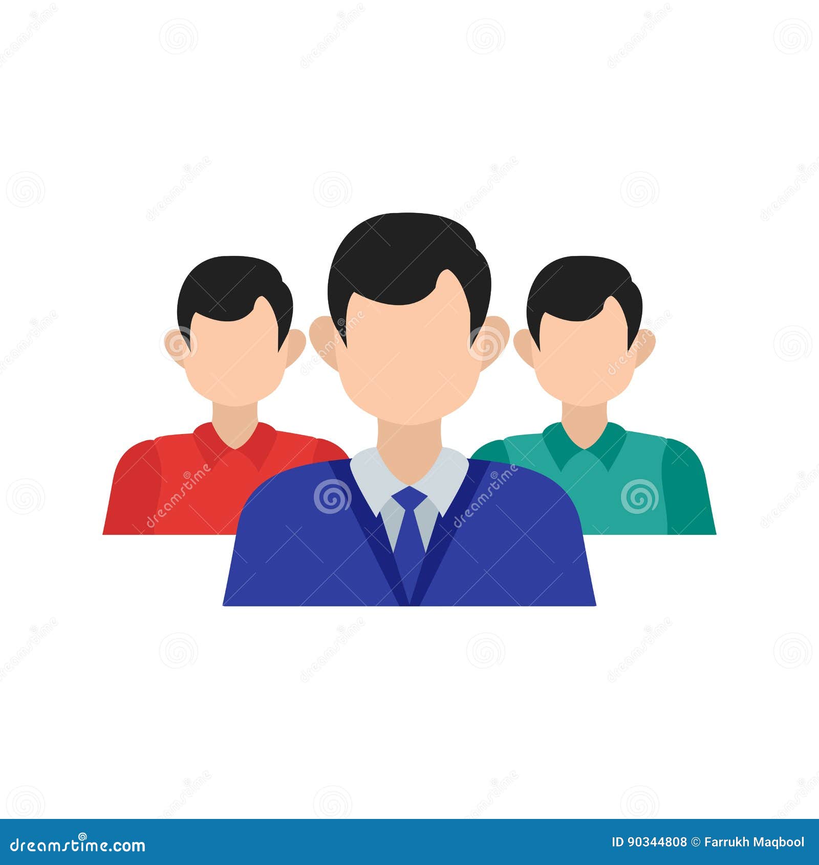 Leadership stock vector. Illustration of team, community - 90344808