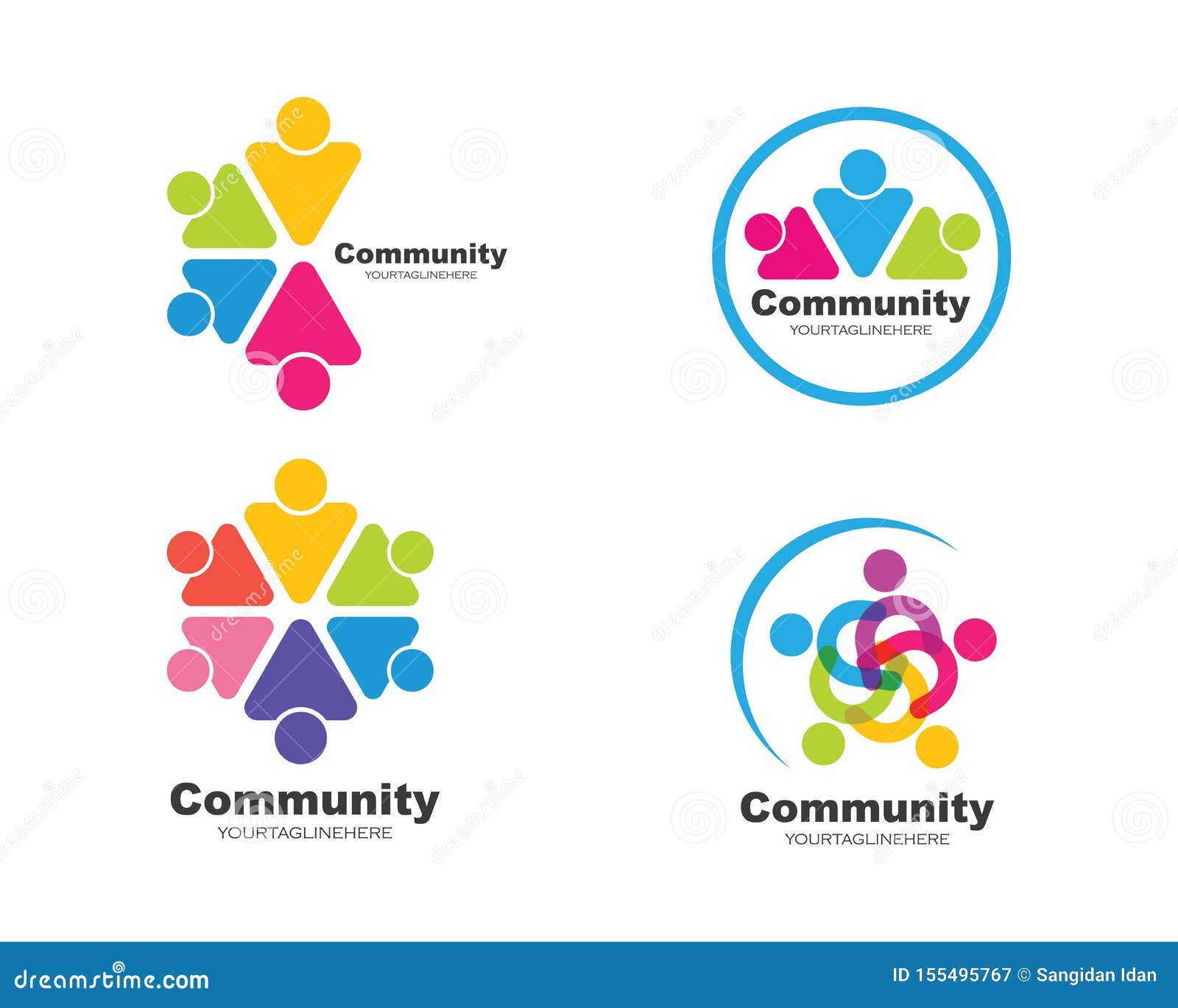 Leadership,community,social and Company Logo Icon Vector Stock Vector ...
