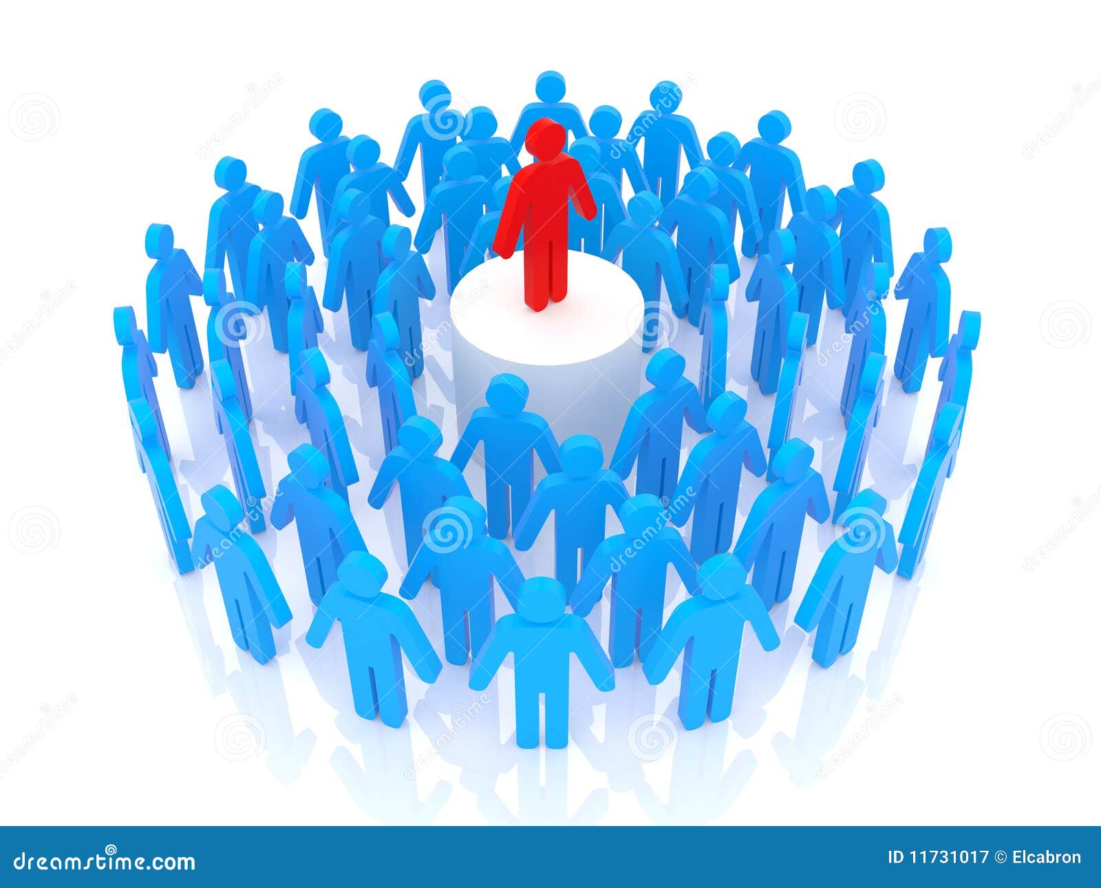 Leadership Concept stock illustration. Illustration of unity - 11731017