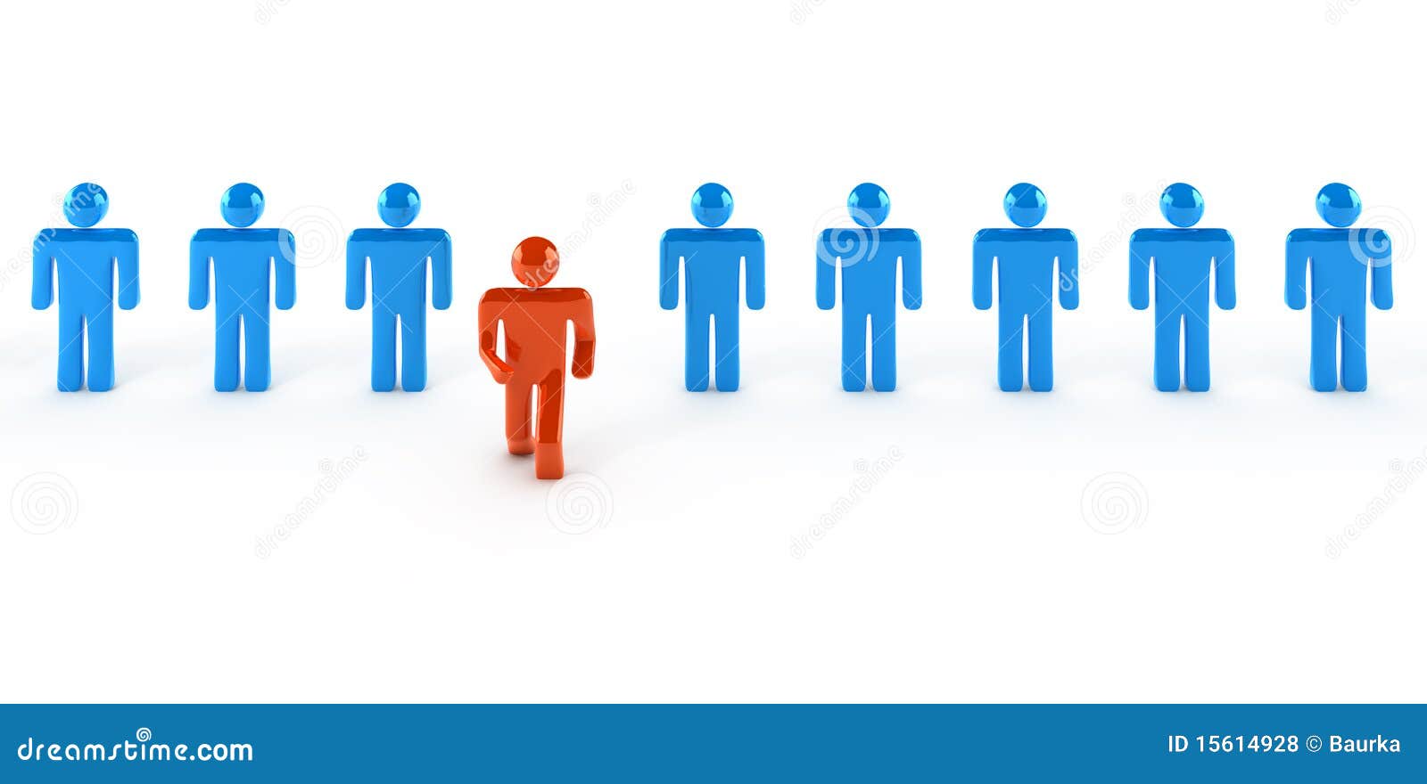 Leadership concept stock illustration. Illustration of champion - 15614928