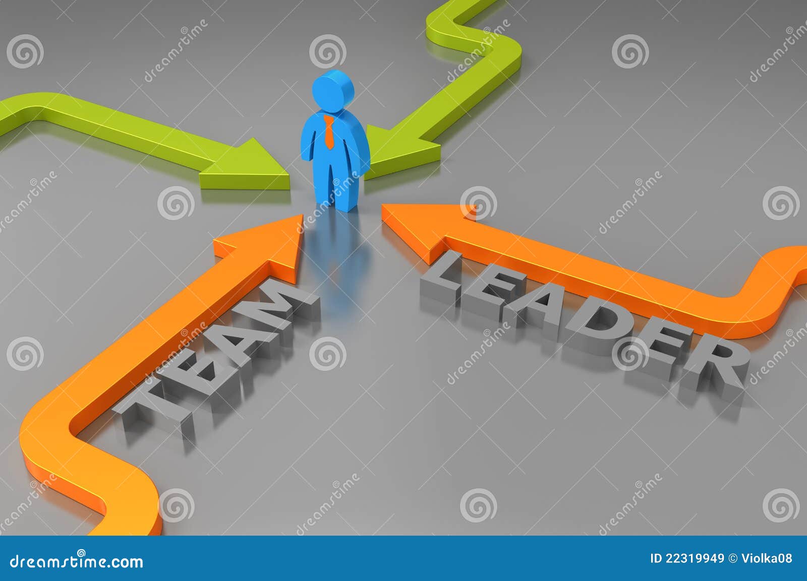Leadership concept stock illustration. Illustration of career - 22319949